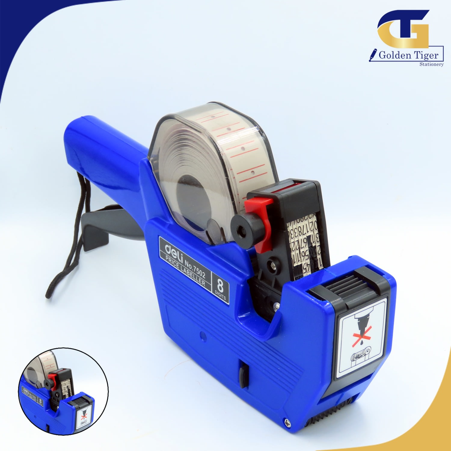 Deli Price Label Machine 1 Line 7503 | Golden Tiger Stationery Store