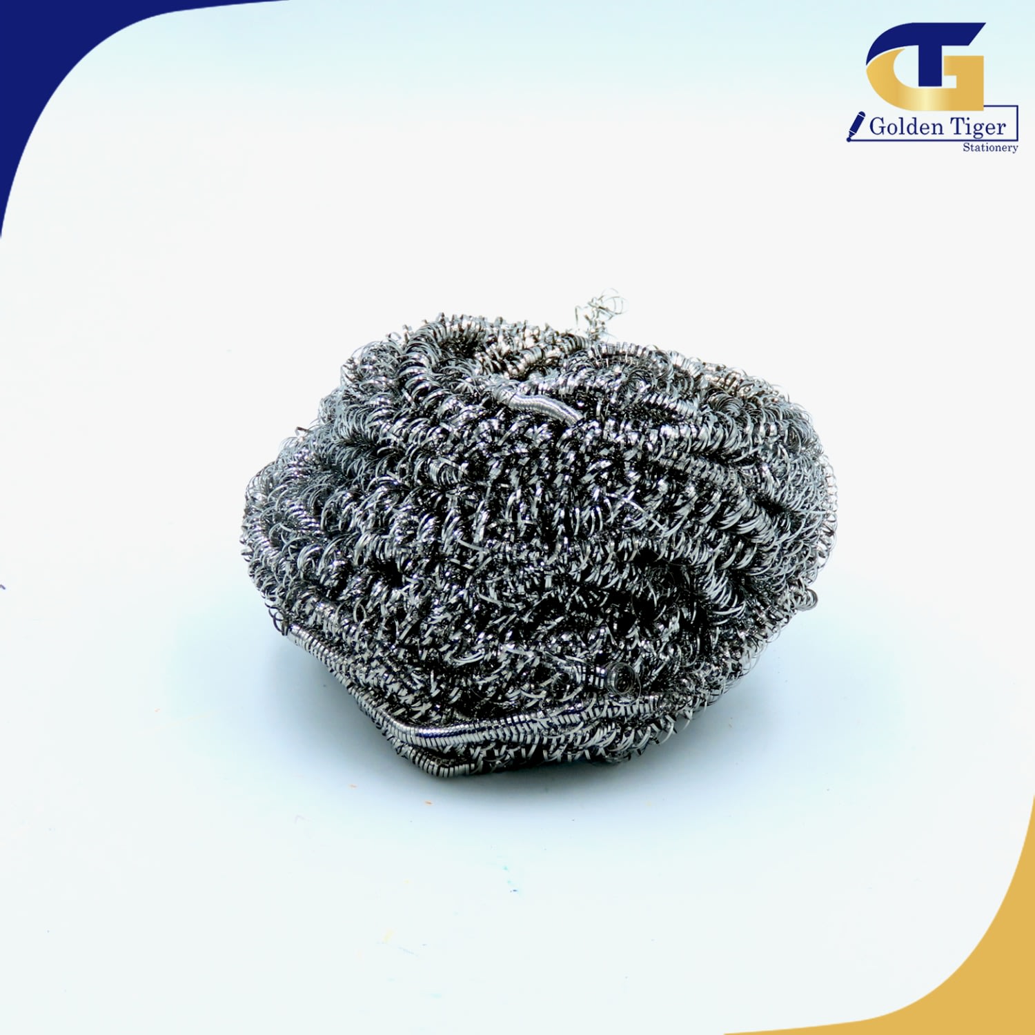 Dish Washing Steel Sponge အိုးတိုက်စတီးခွေ | Golden Tiger Stationery Store