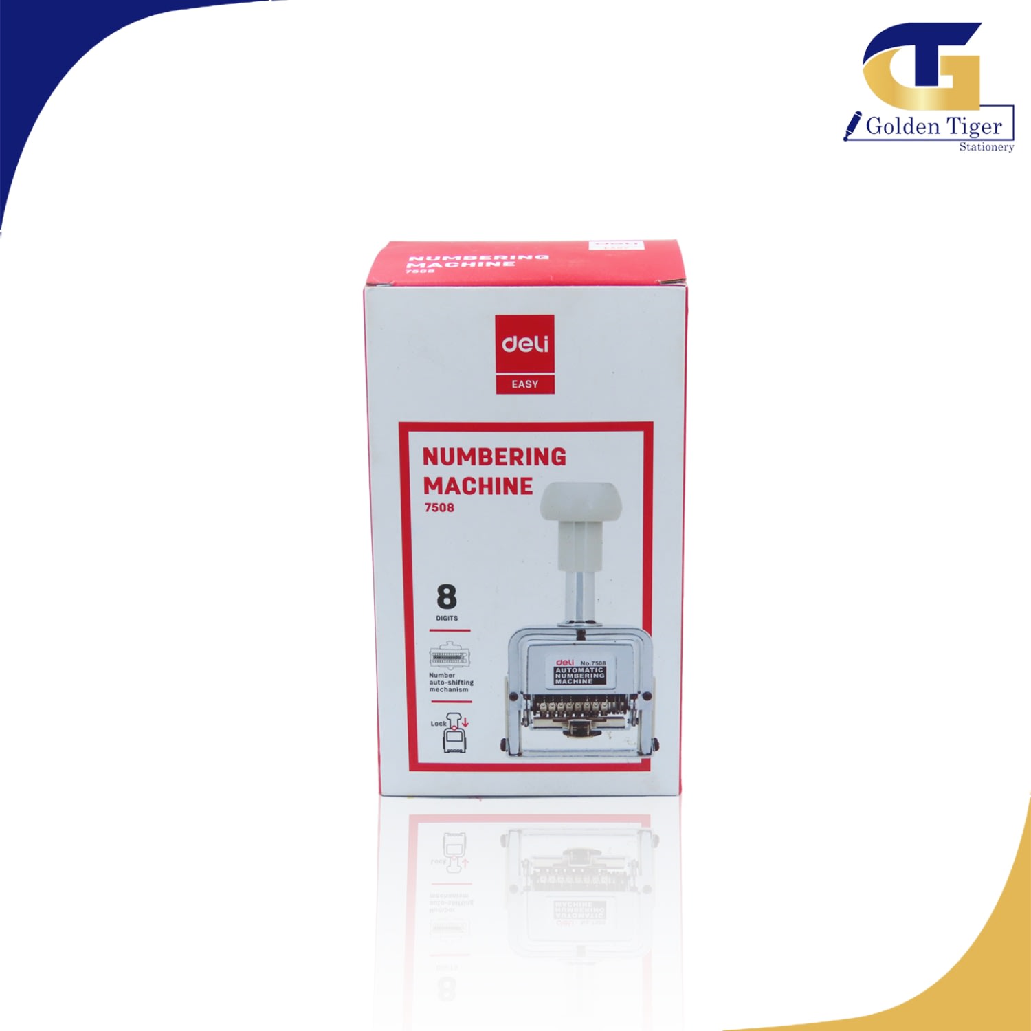 Deli Numbering machine 7508 | Golden Tiger Stationery Store