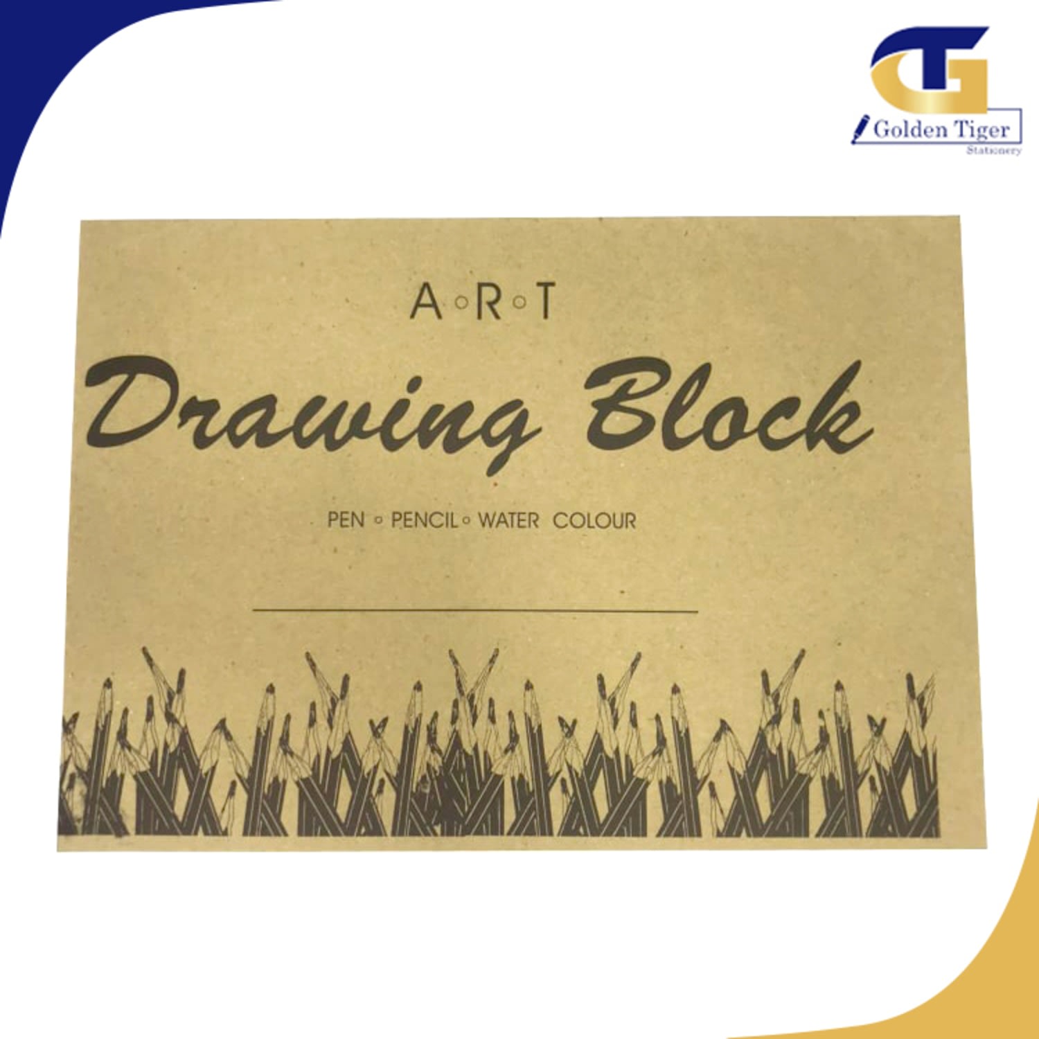 Drawing Book 20 sheets 120g 10" x 15" | Golden Tiger Stationery Store
