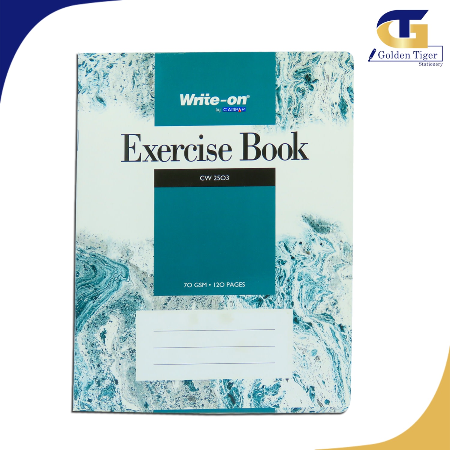 Campap Exercise Book CW2503 120p (70g) | Golden Tiger Stationery Store