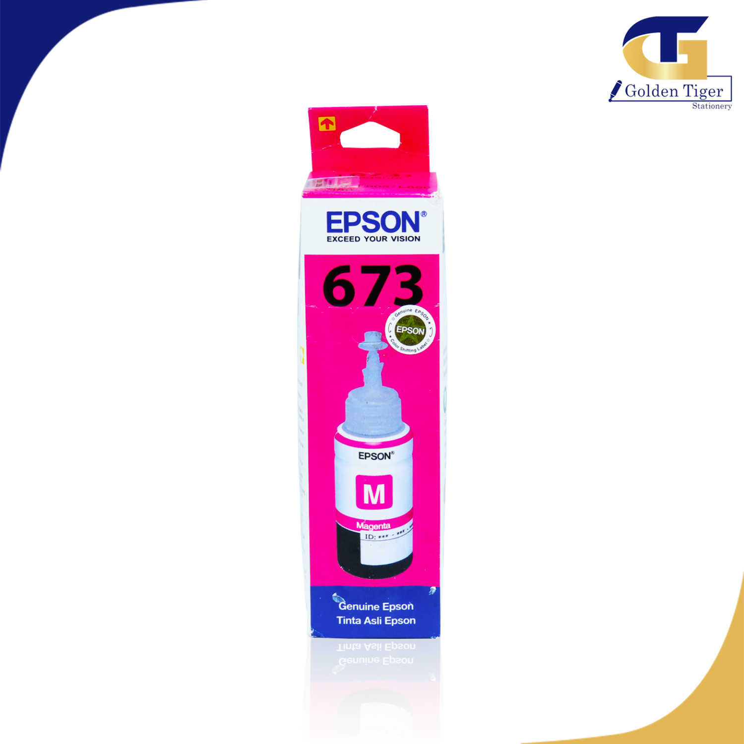 Epson Original Printer Ink T-673 | Golden Tiger Stationery Store