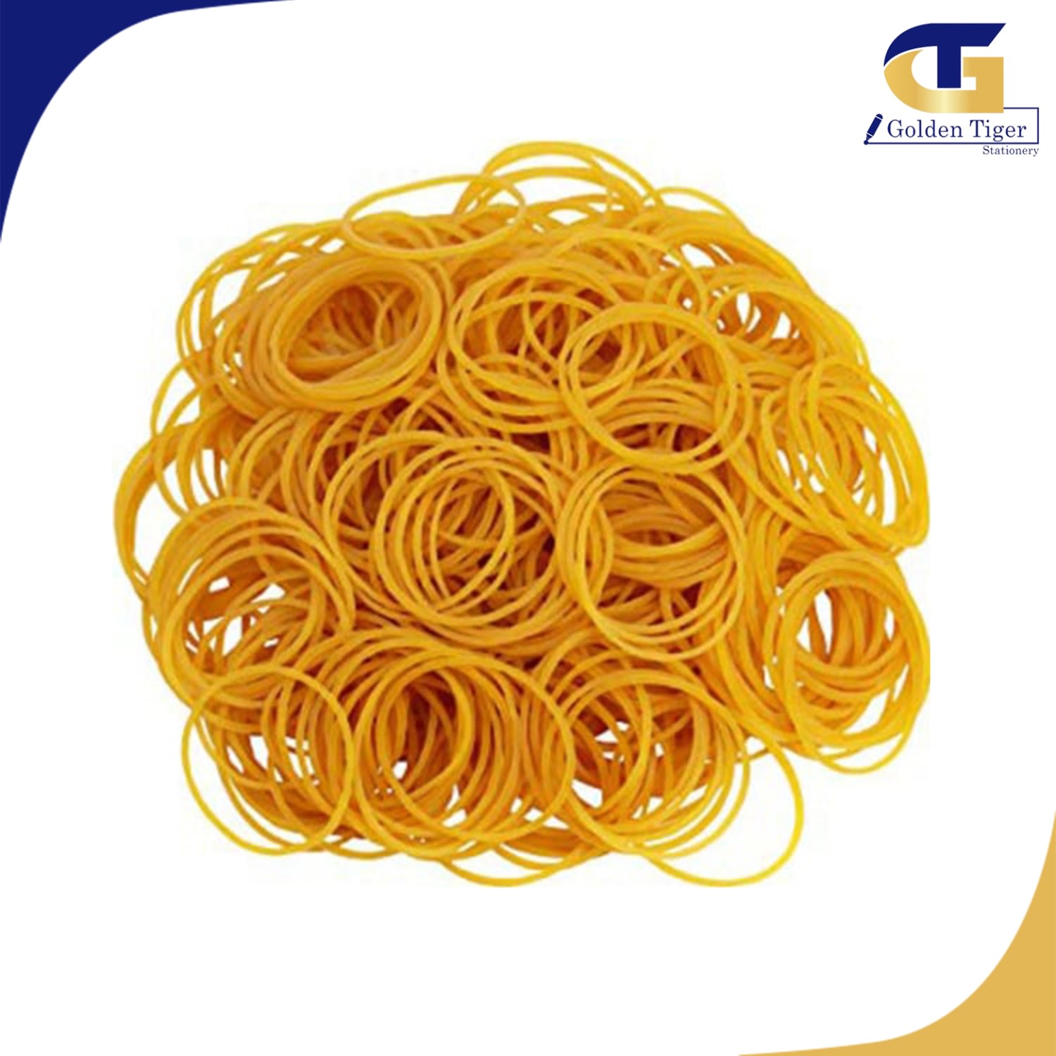 Rubber Ring ( Yellow1LB )သရေကွင်းအ၀ါပေါင်ထုတ် | Golden Tiger Stationery ...