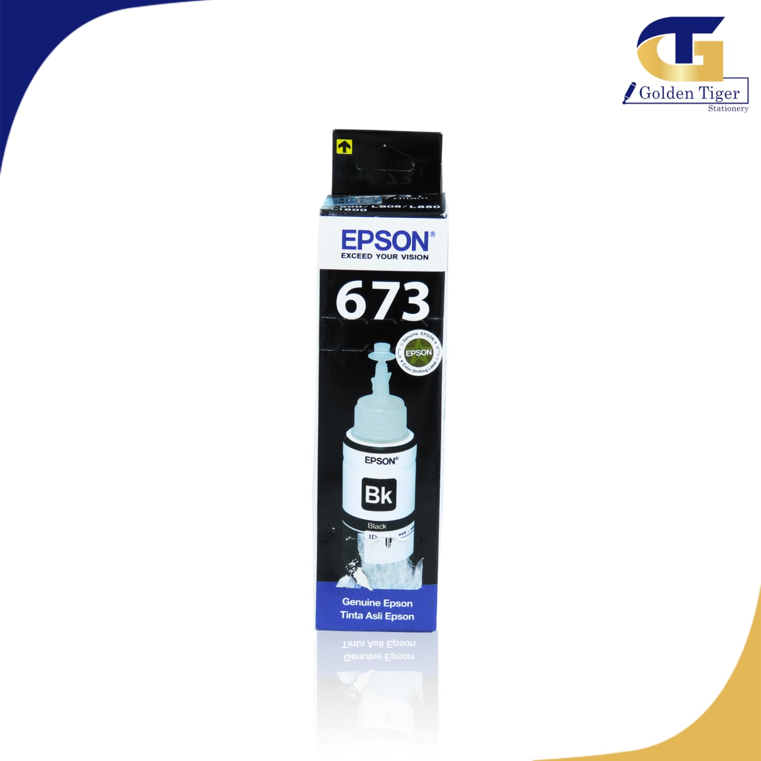 Epson Original Printer Ink T-673 | Golden Tiger Stationery Store