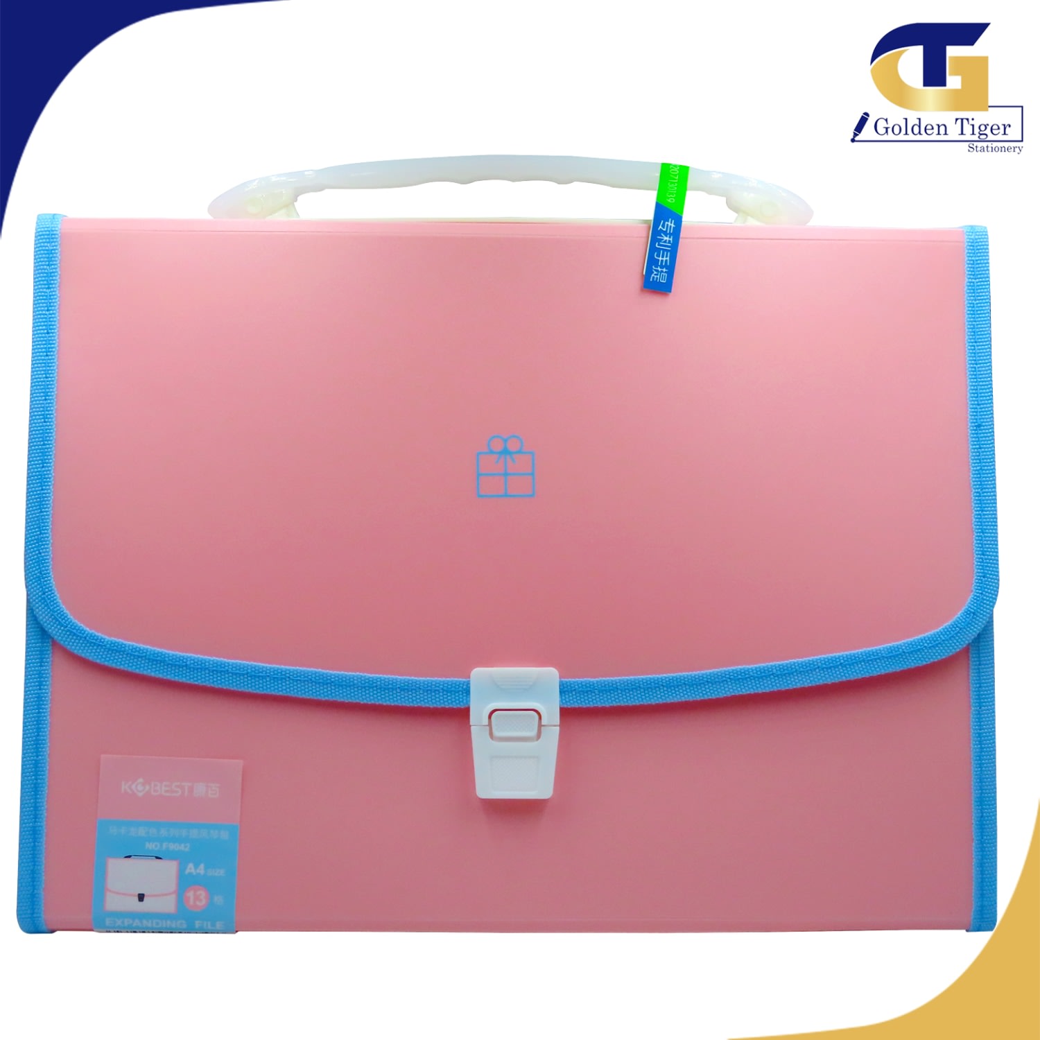 KOBEST Expanding File A4 F 9042 | Golden Tiger Stationery Store