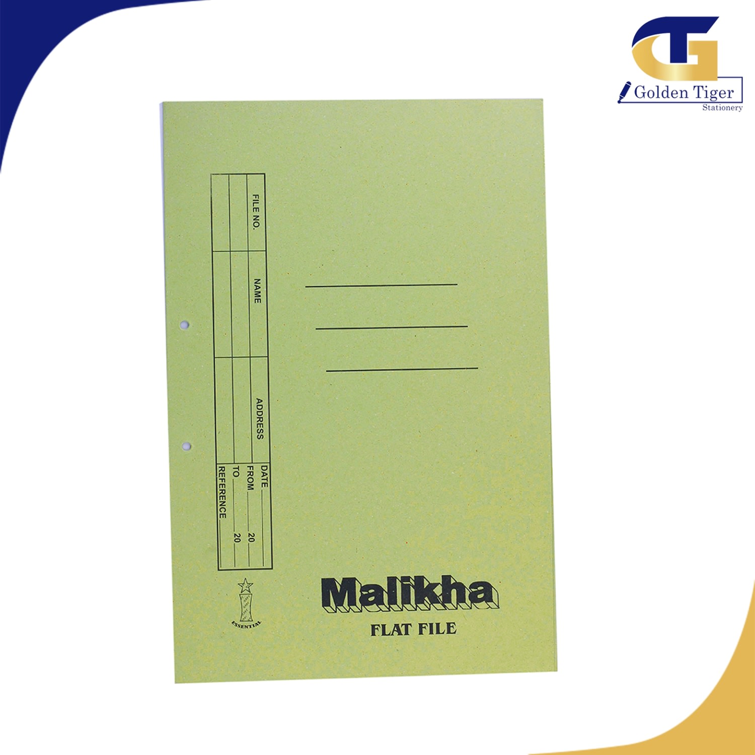 Malikha Paper File Brown (pcs) | Golden Tiger Stationery Store