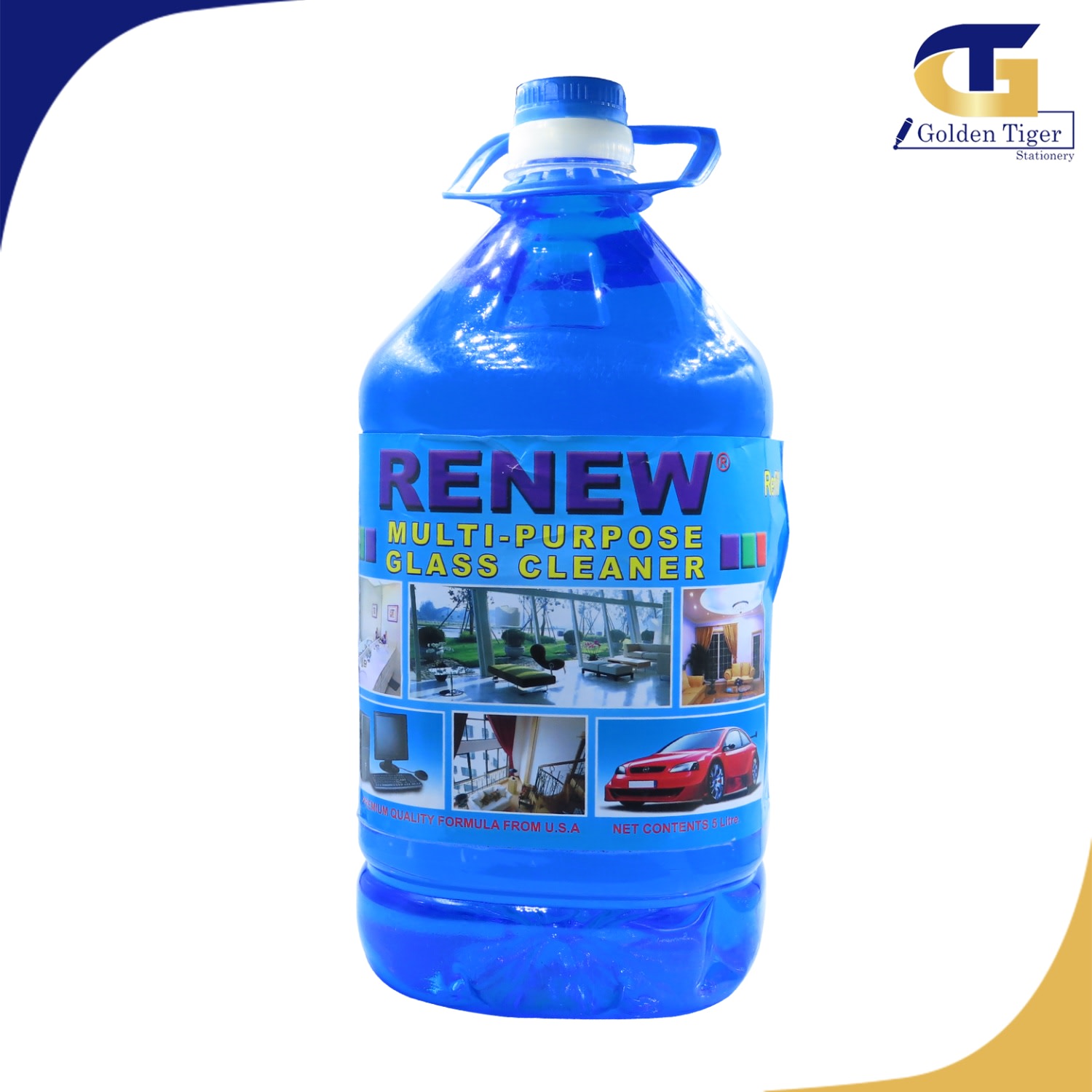 Glass Cleaner Refill ( 5 Liter ) | Golden Tiger Stationery Store