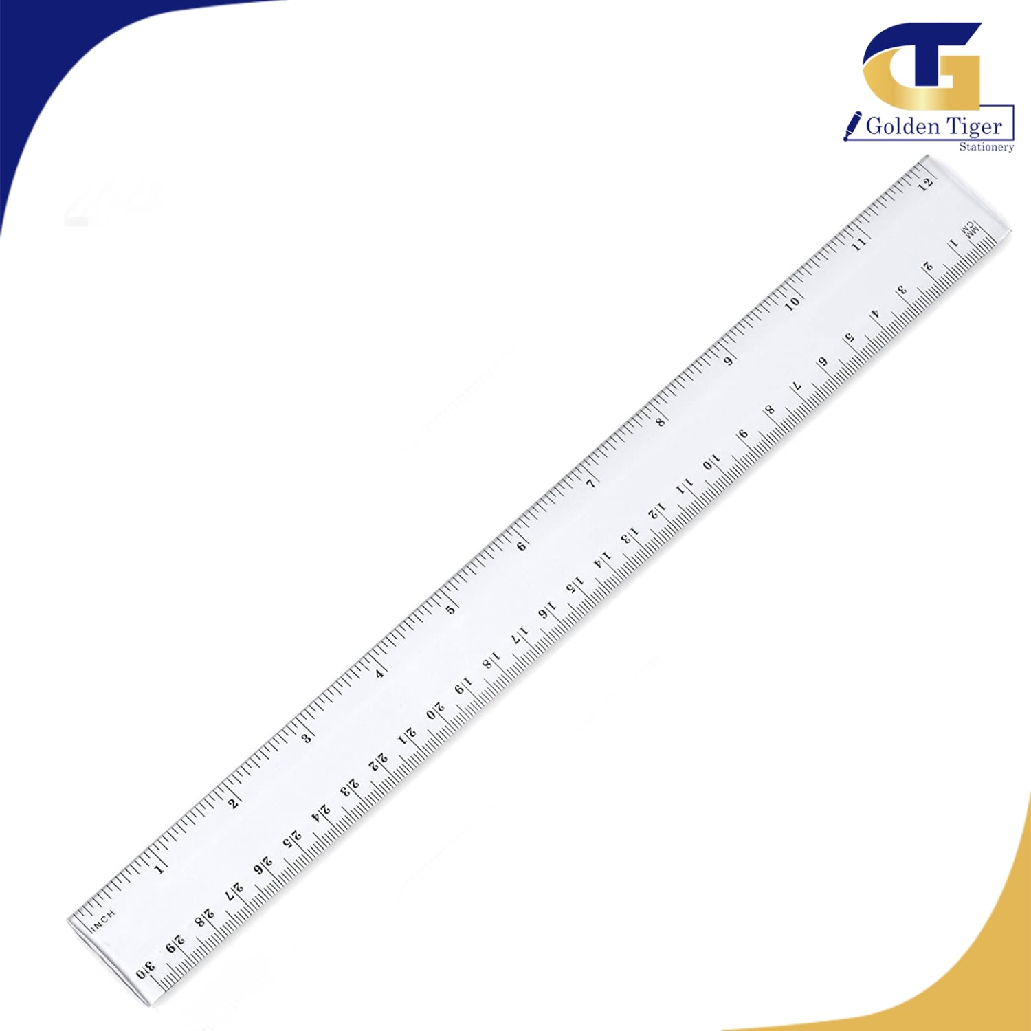 Ruler Plastic 24inch | Golden Tiger Stationery Store
