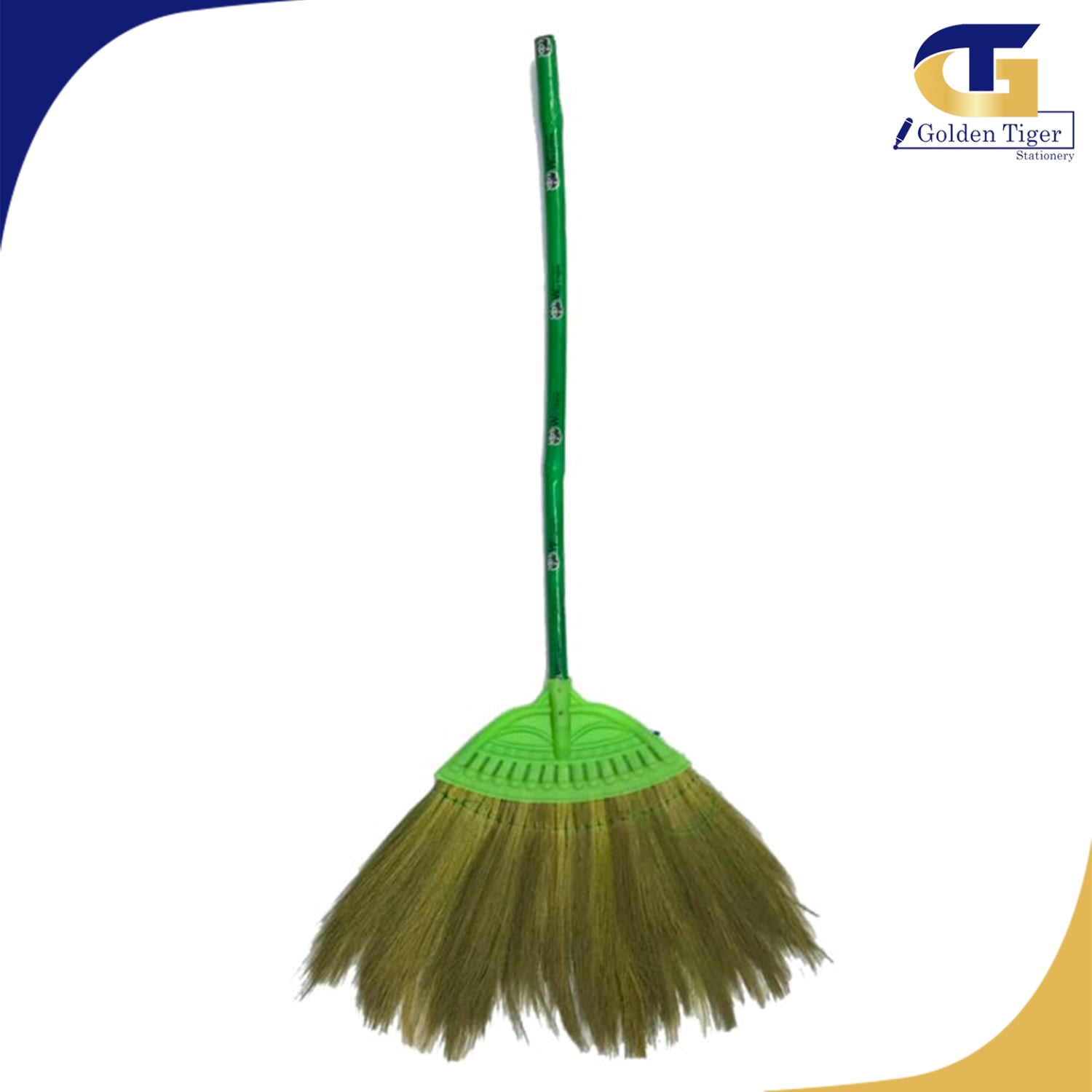 Coconut Broom for Floor ( Local )ရိုးတံစိမ်းတံမြက်စည်း | Golden Tiger ...