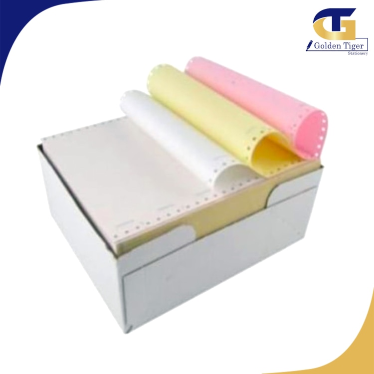 Continuous Paper 3 Ply A4 1500pcs Golden Tiger Stationery Store