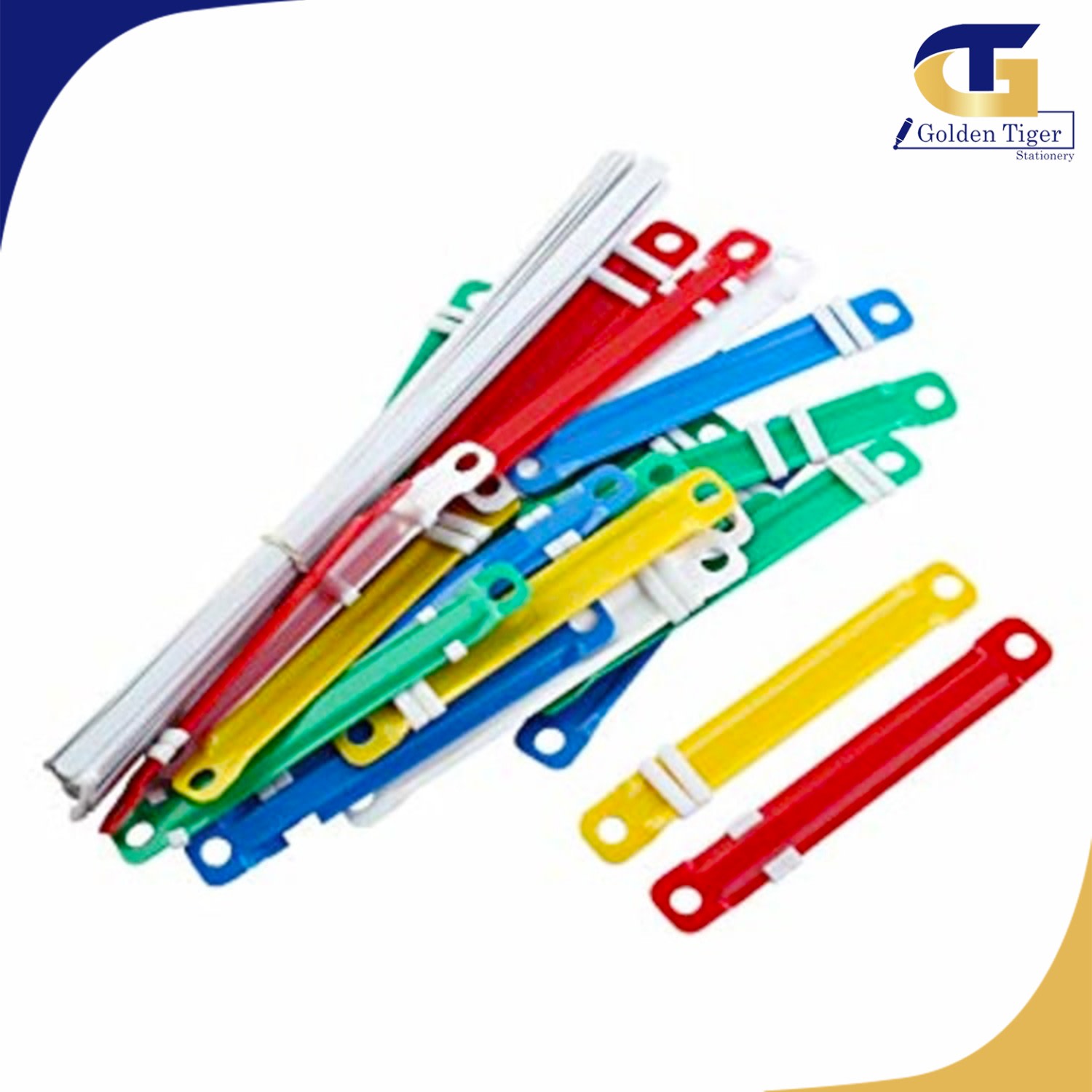 Fastener Clip (Plastic ) (50set) | Golden Tiger Stationery Store