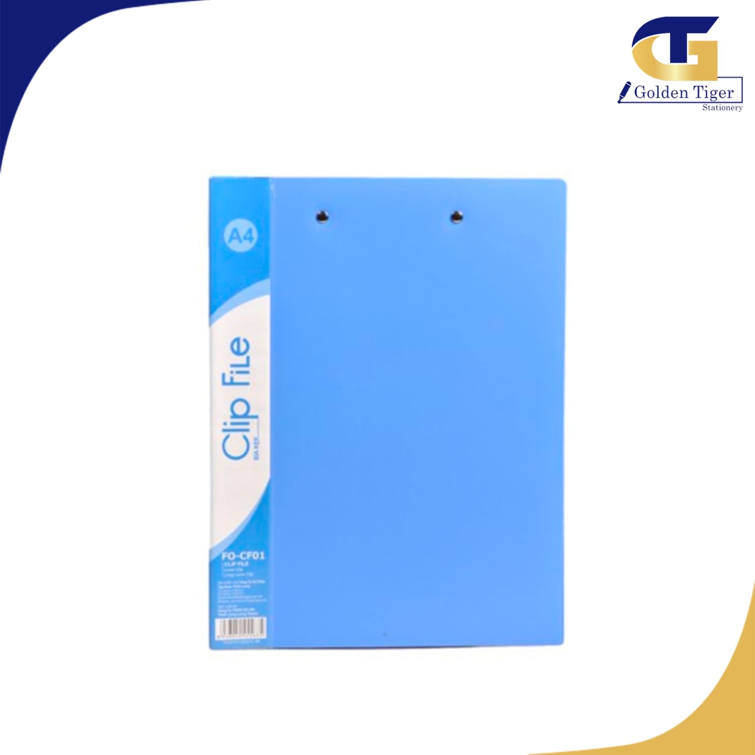 Clip File A4 (2 Clip) | Golden Tiger Stationery Store