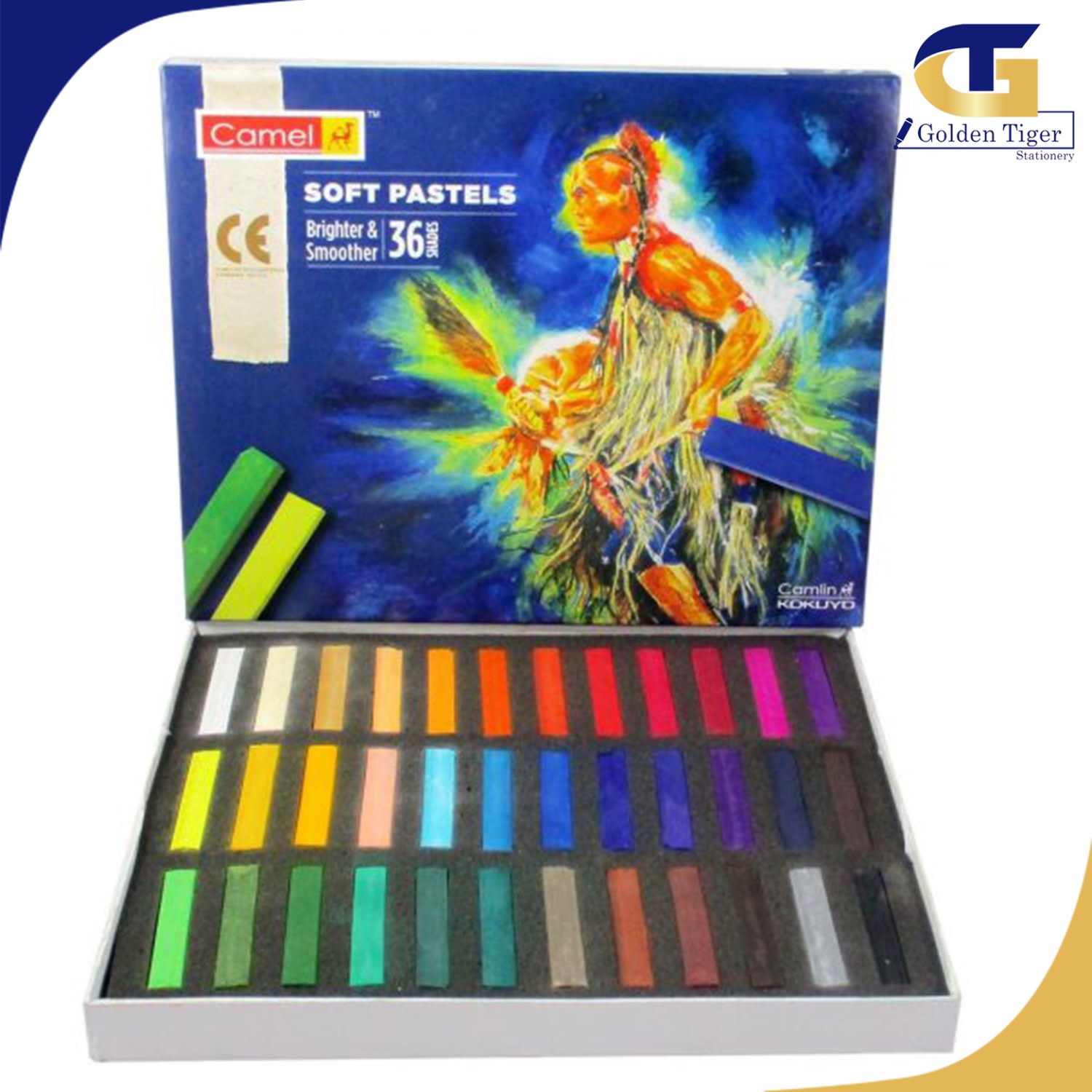 Camel Soft Pastel 36 shades | Golden Tiger Stationery Store