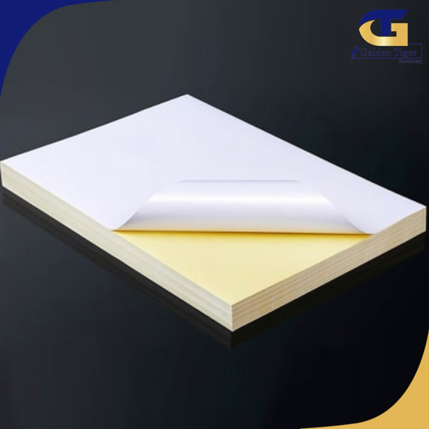 Sticker Paper Legal ( 100 Sheets ) | Golden Tiger Stationery Store