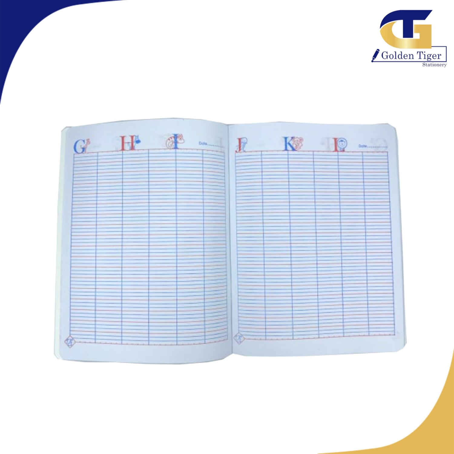 Top Choice Exercise Book 2in1 Cherry (4 ကြောင်းမျဉ်း/6ကွက်ပါ) Doz ...