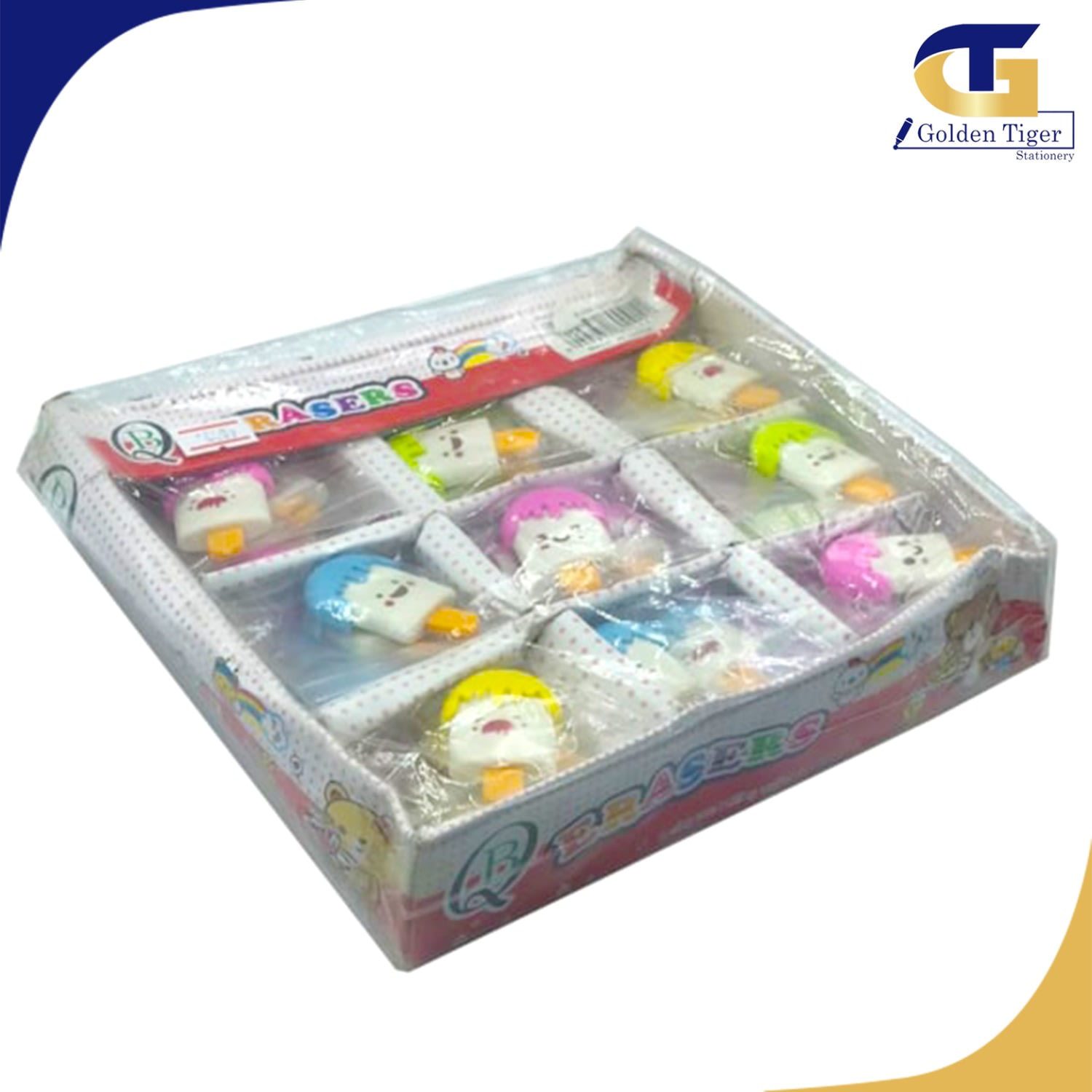 Fancy Eraser 36Pcs/Box | Golden Tiger Stationery Store