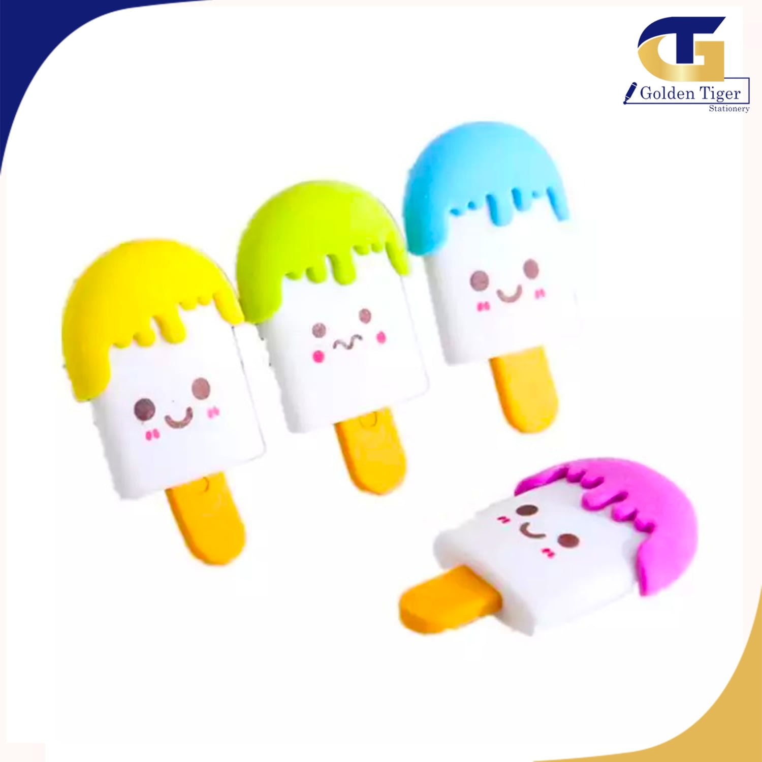 Fancy Eraser 36Pcs/Box | Golden Tiger Stationery Store