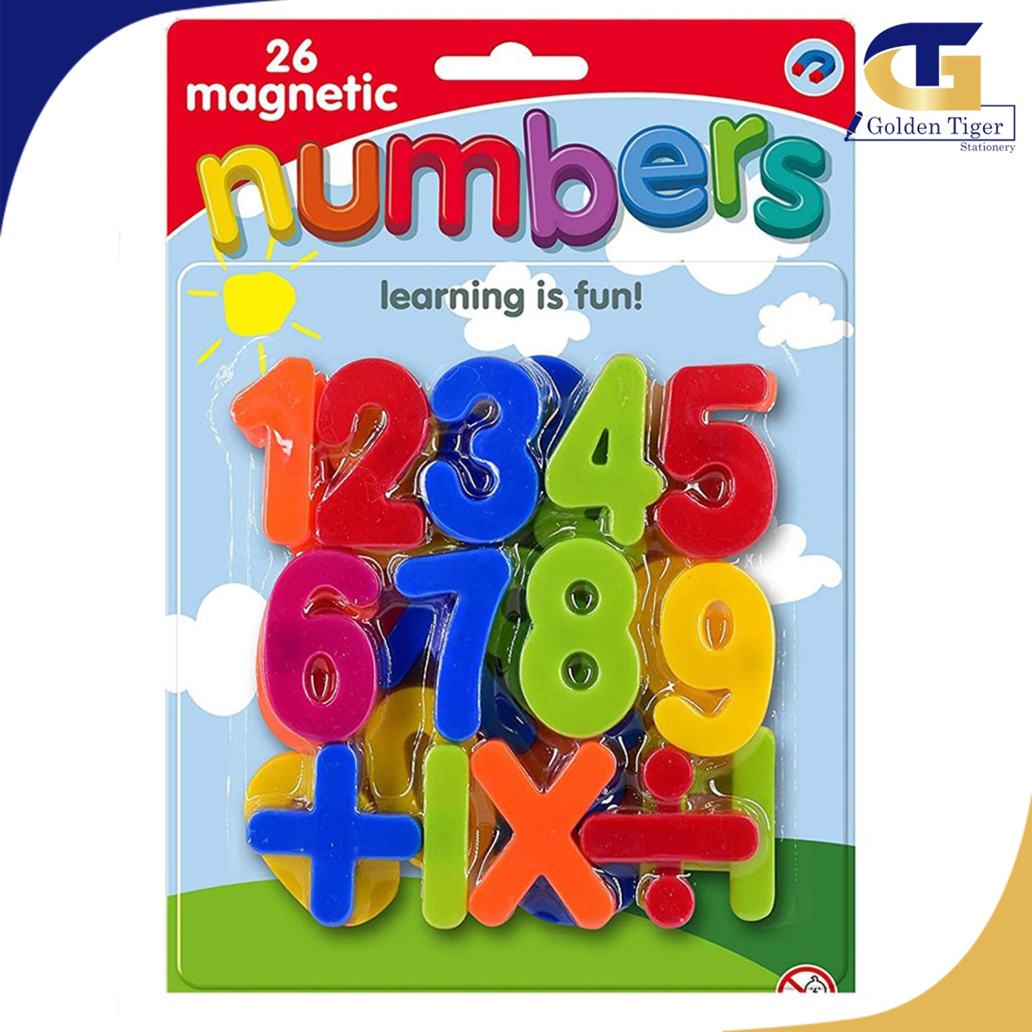 Magnet Numbers & Letters | Golden Tiger Stationery Store