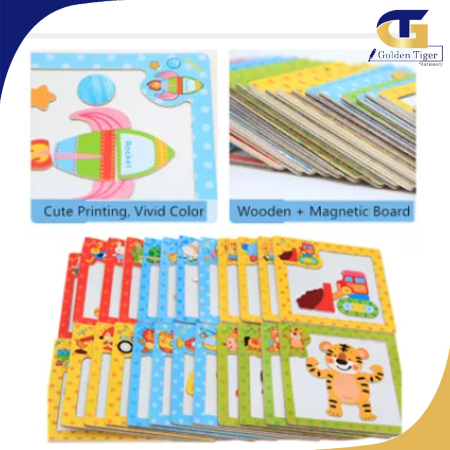 Magnet Pattern Puzzle | Golden Tiger Stationery Store
