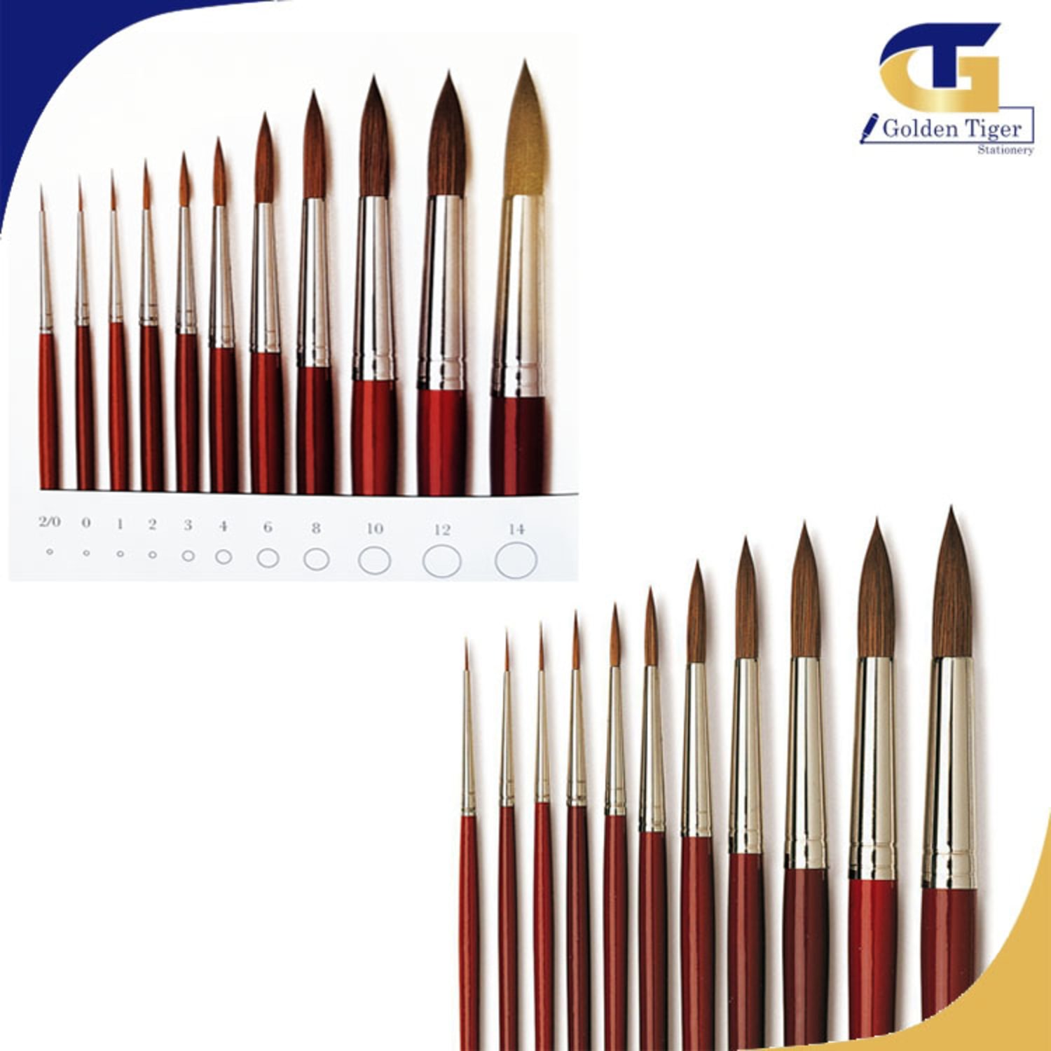 Royal Art Round Brush No7 | Golden Tiger Stationery Store