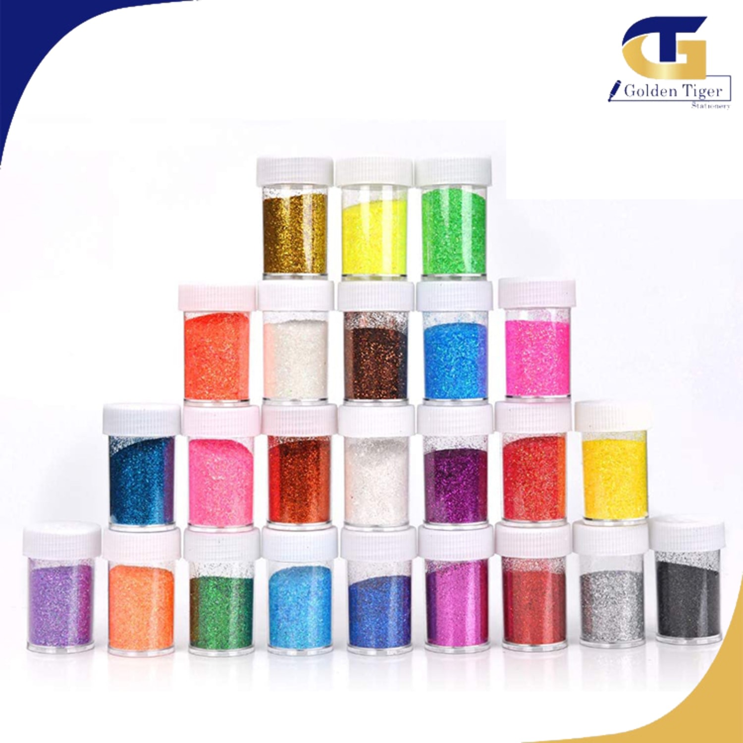 Glitter Powder Pack All color | Golden Tiger Stationery Store