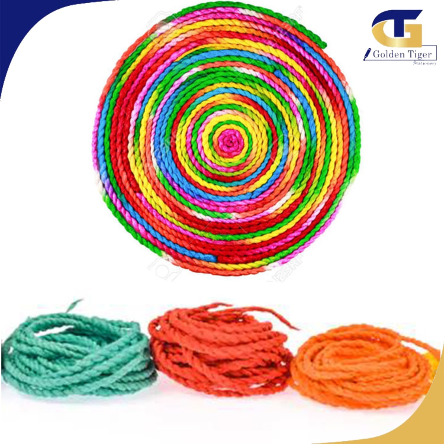Paper Rope 5pcs(big) | Golden Tiger Stationery Store