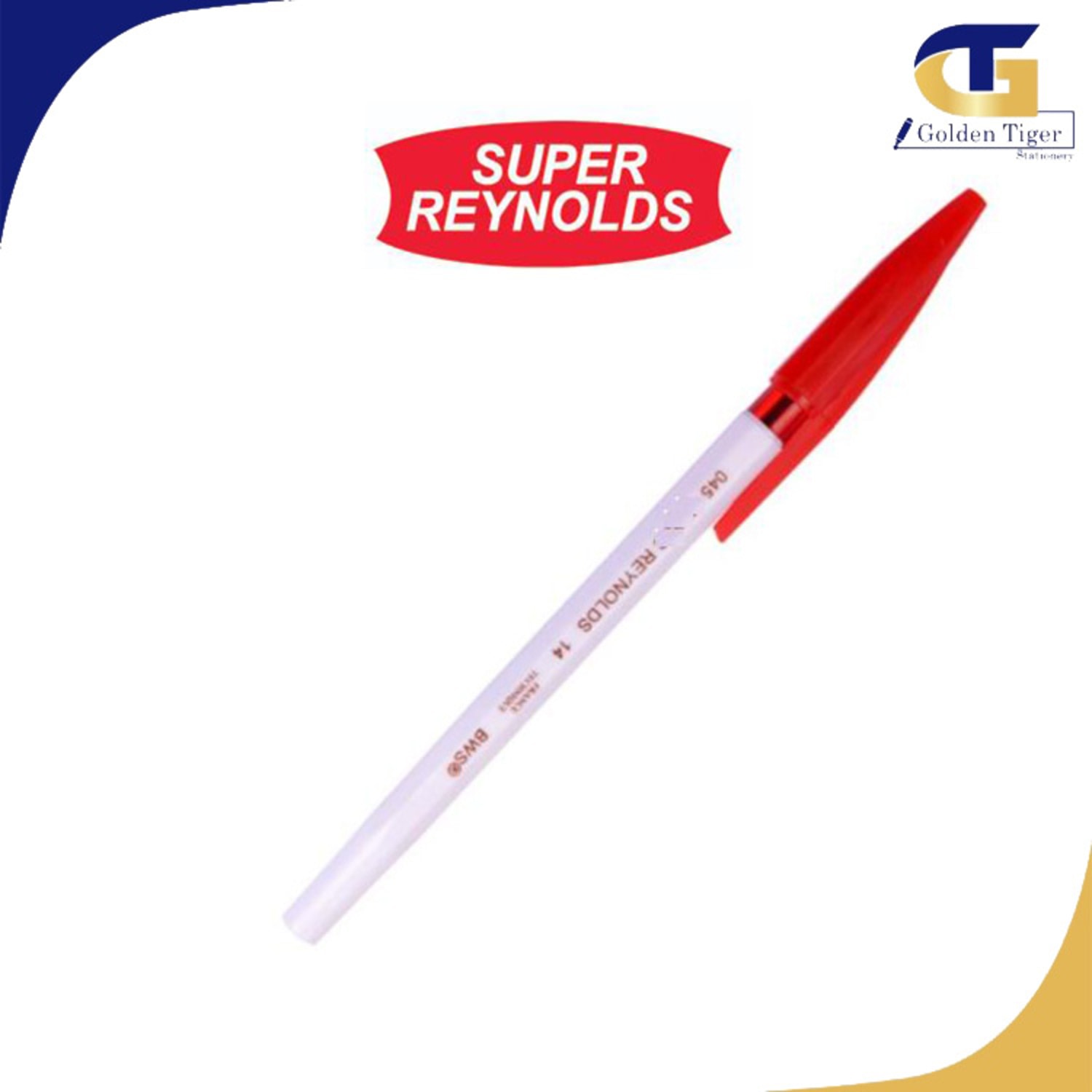 Super Reynold BallPen Red Pcs | Golden Tiger Stationery Store