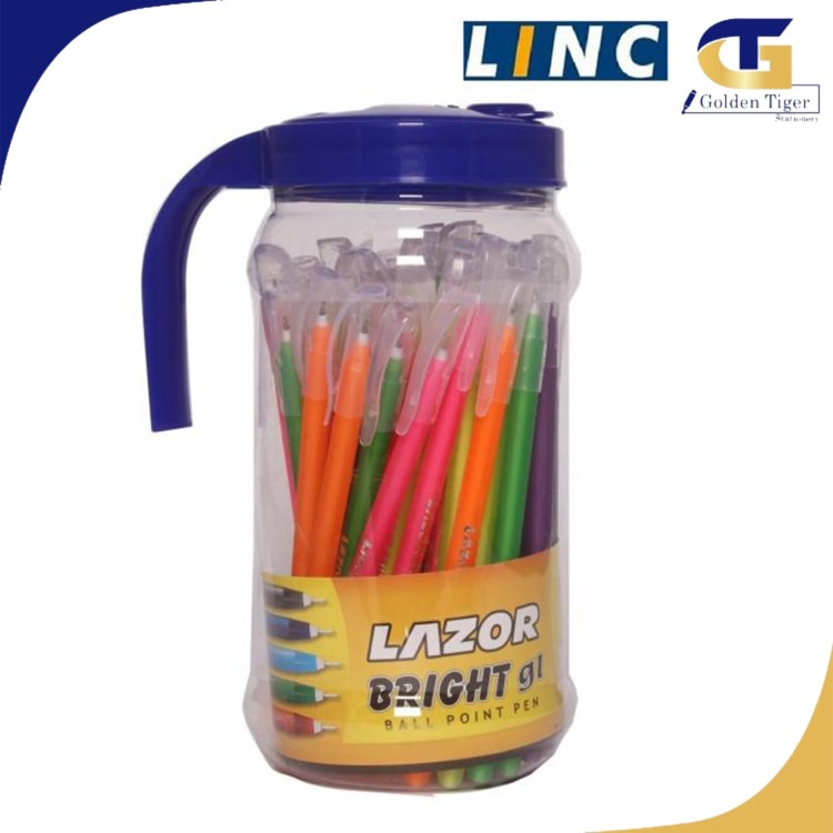 Lazor Ballpen (Blue)20pcs/Pkt | Golden Tiger Stationery Store