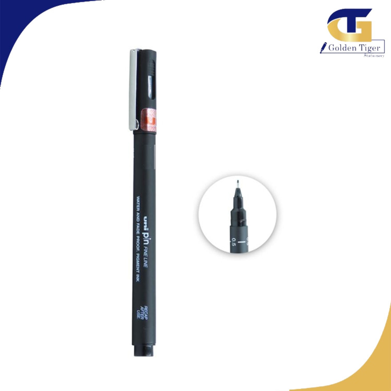 Uni Drawing Pen 0.3 black | Golden Tiger Stationery Store