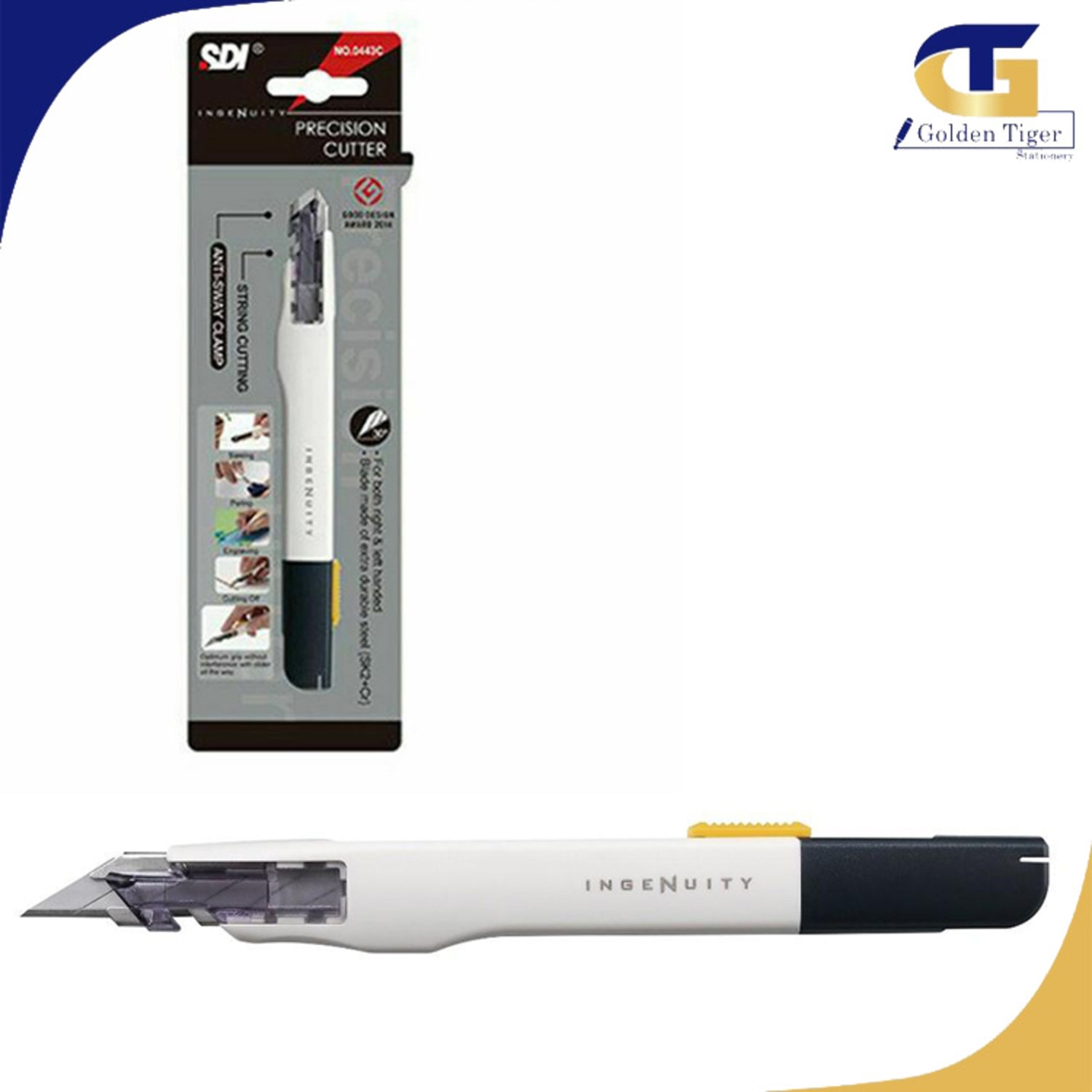 SDI Artist Precision Cutter NO-0443C (Detail Pen Knife) | Golden Tiger Stationery Store