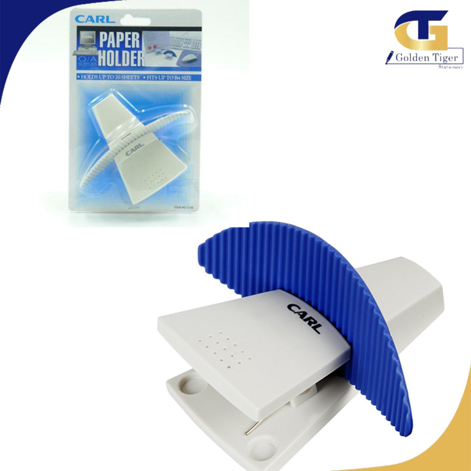 Paper Holder (C-55) Carl5 | Golden Tiger Stationery Store