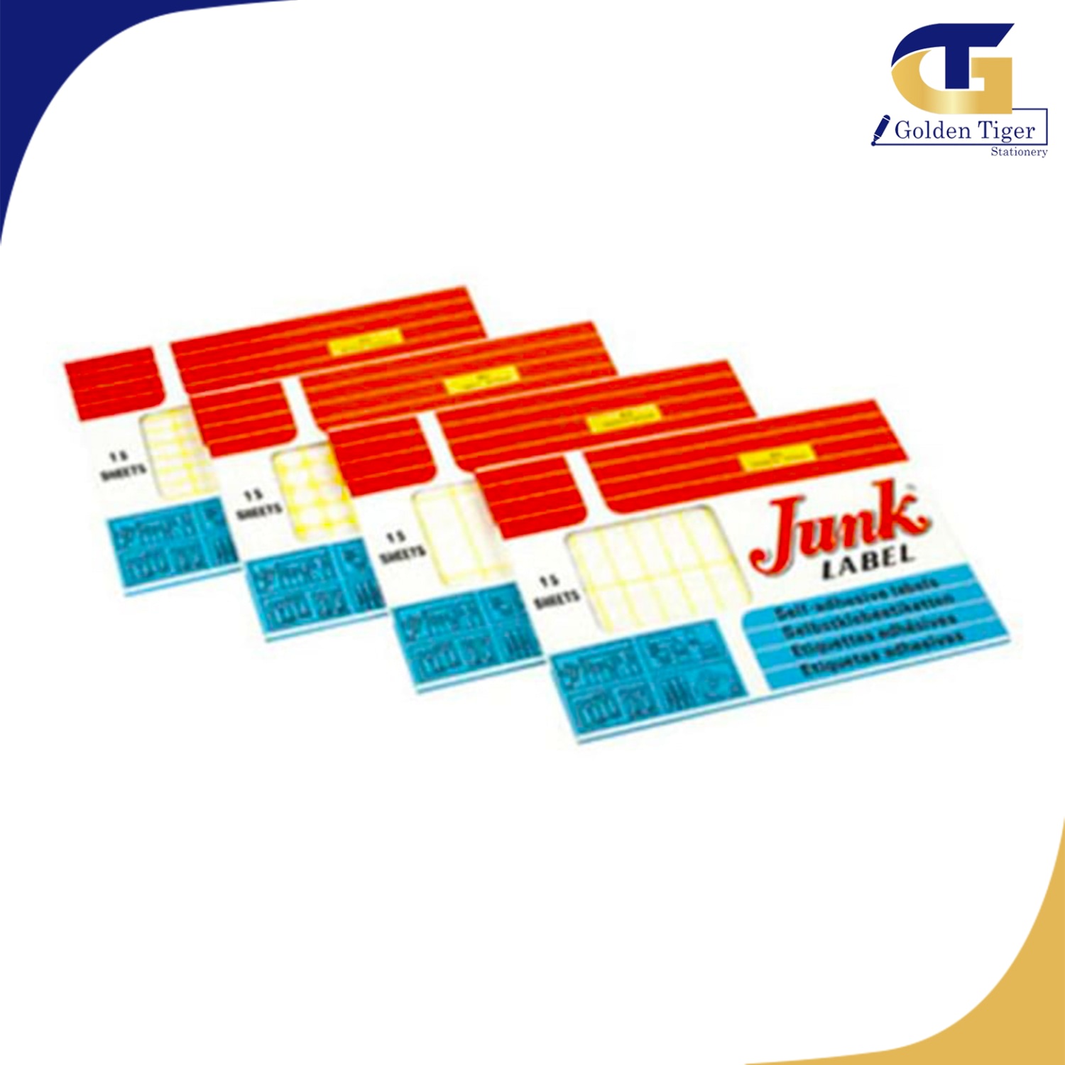 Junk Label | Golden Tiger Stationery Store