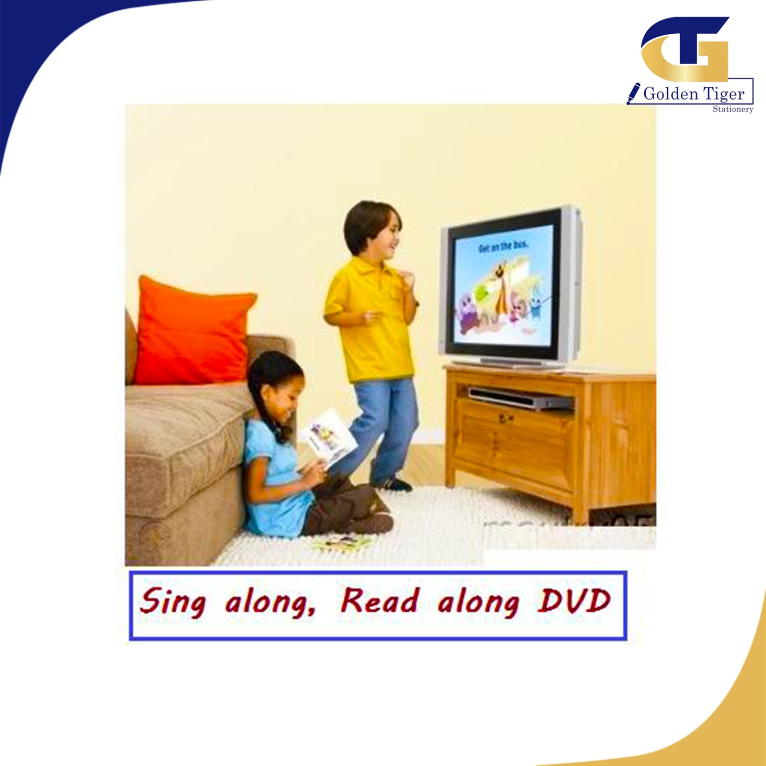 Learning Song DVD | Golden Tiger Stationery Store
