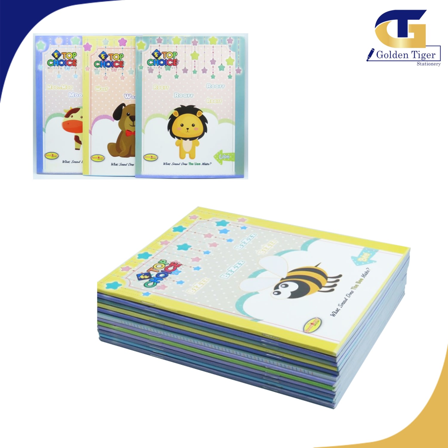 Top Choice Exercise Book 4L Strawberry DOZ လေးကြောင်းမျဉ်း | Golden ...