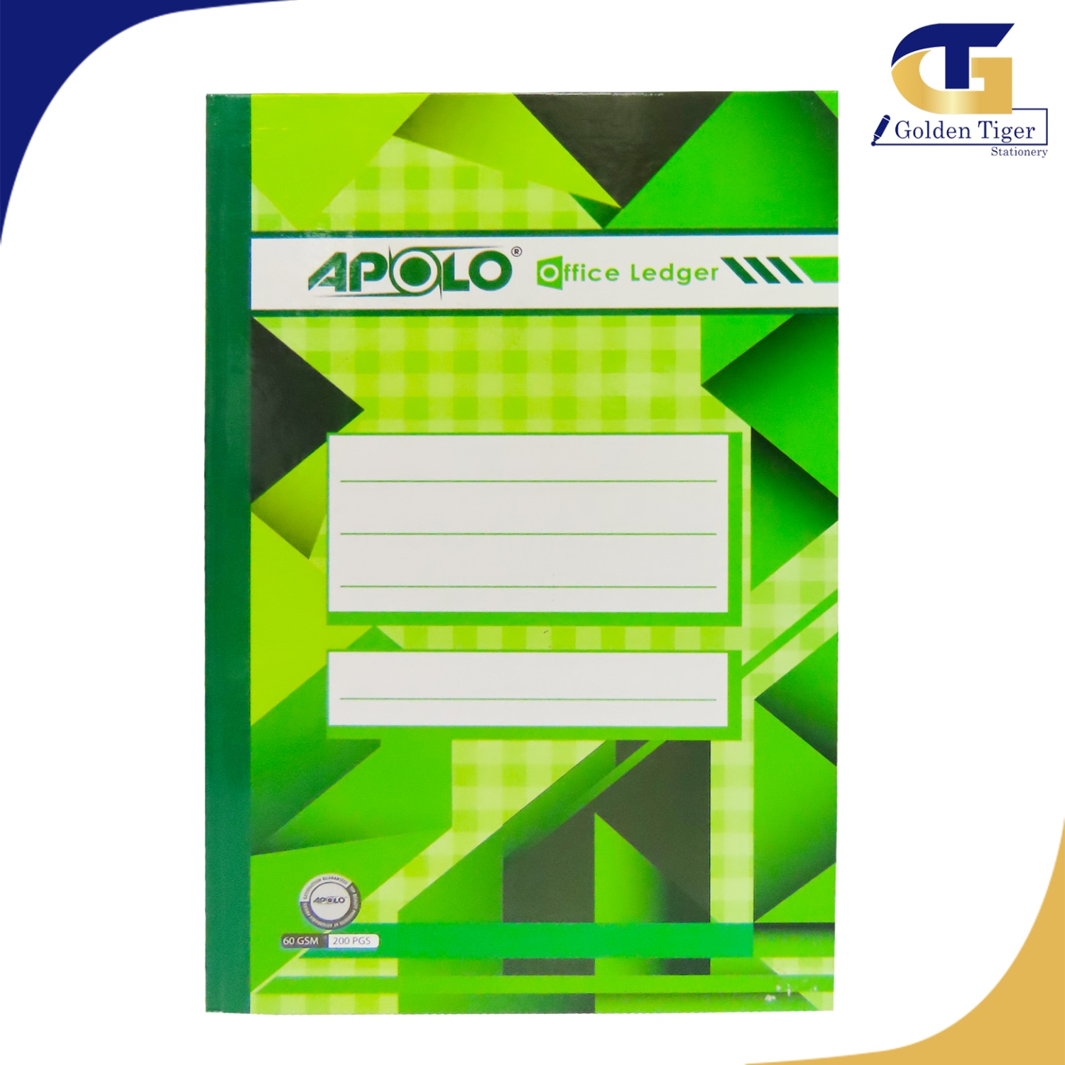Apolo Office Ledger Book 200P | Golden Tiger Stationery Store