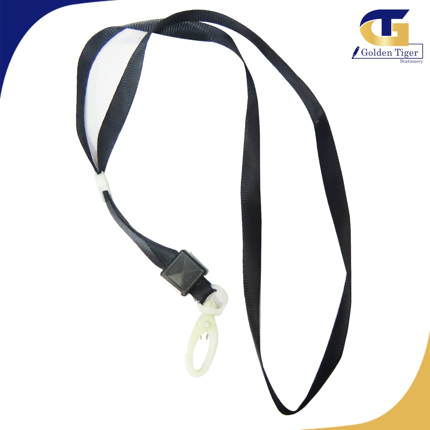Office neck lanyard strap with plastic head ID string | Golden Tiger ...