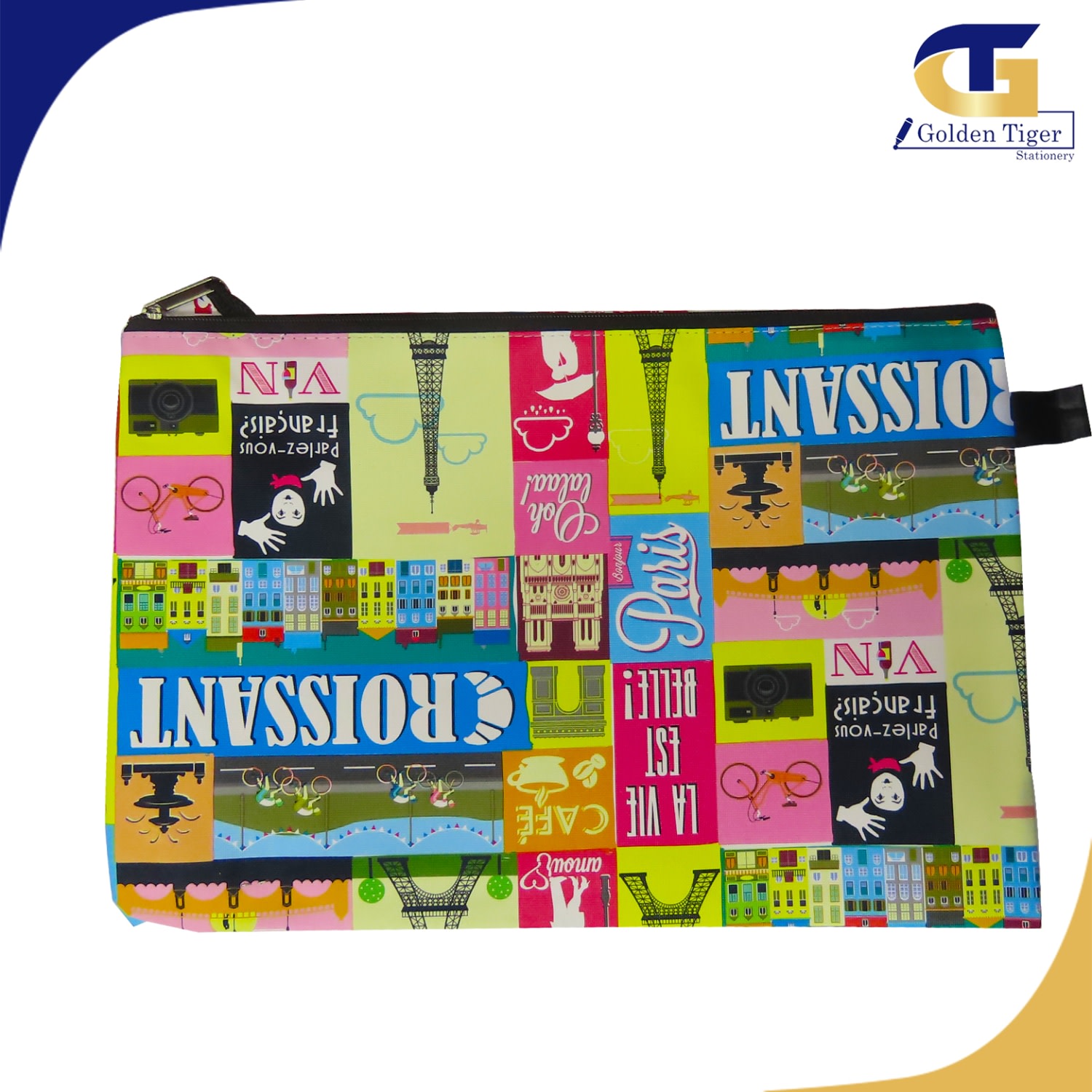 B5 Zip file Fashion | Golden Tiger Stationery Store