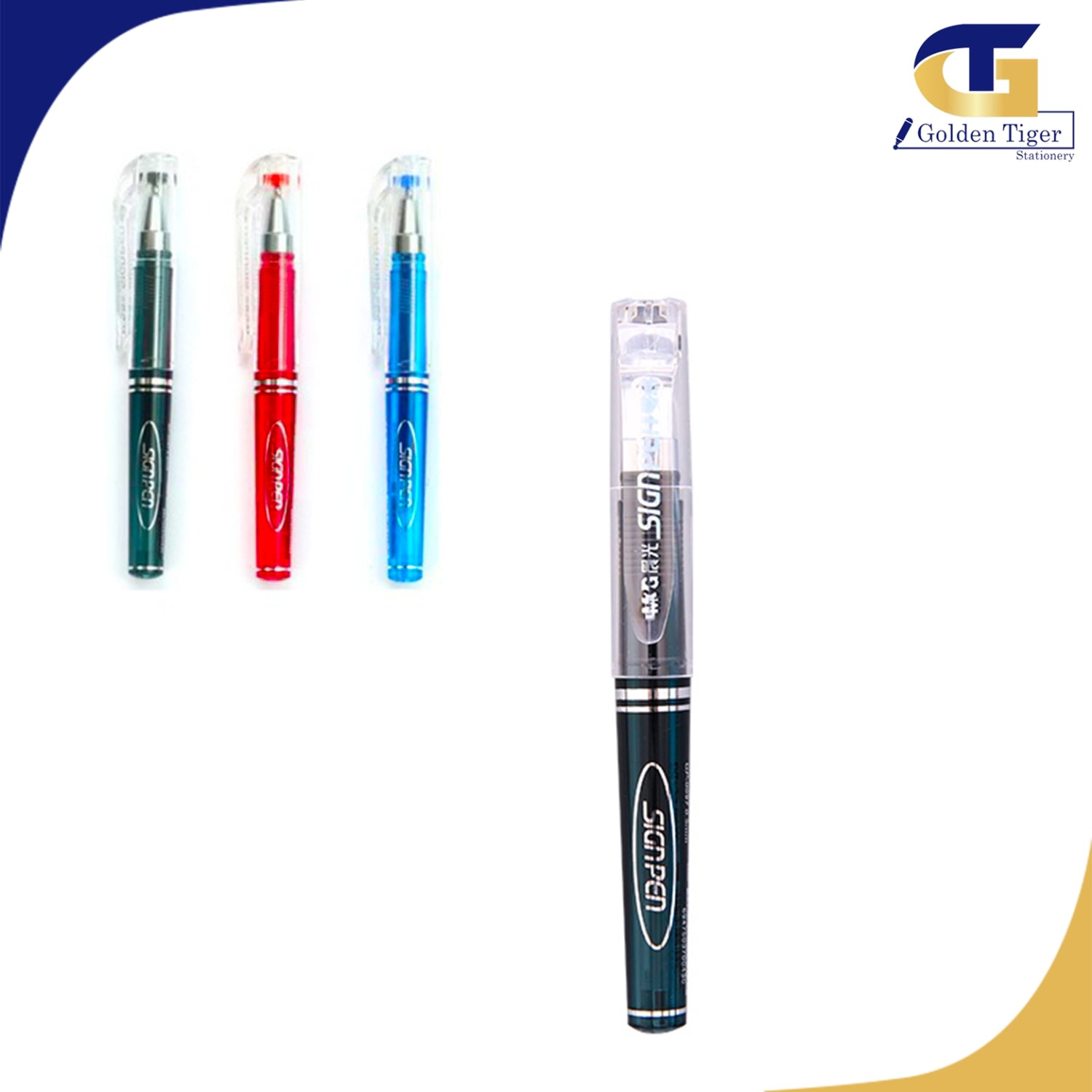 M&G Ballpen Black Sign Pen Pocket size | Golden Tiger Stationery Store