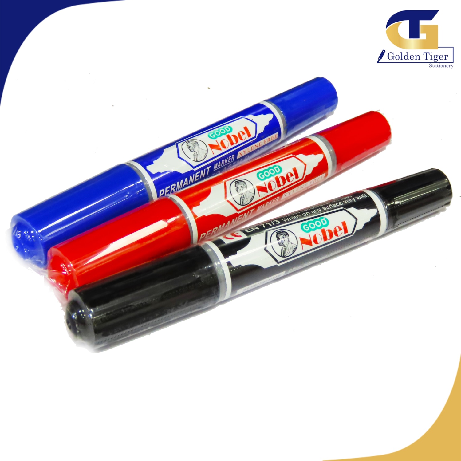 Eco/Nobel Permanent Marker Red ( Pcs ) | Golden Tiger Stationery Store