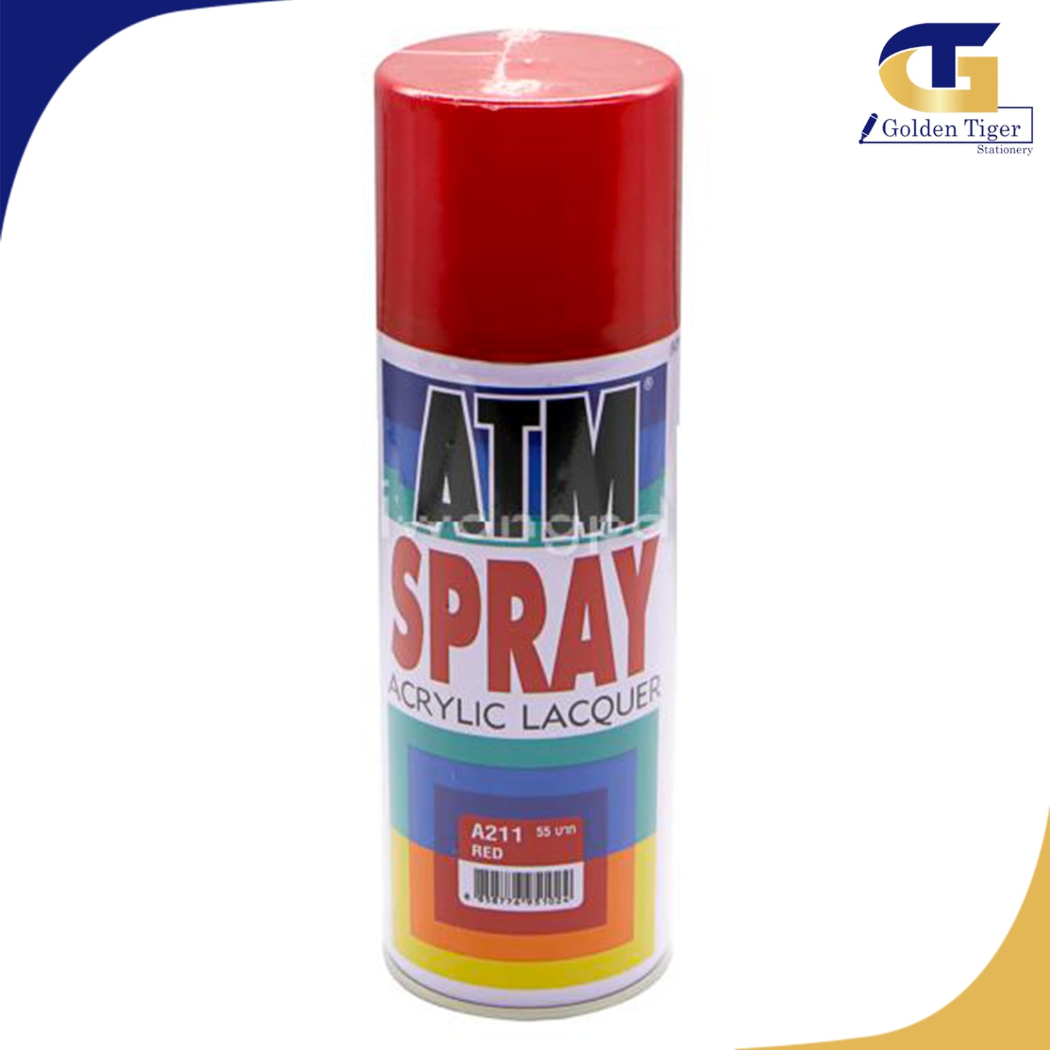 ATM Spray Paint RED A211 | Golden Tiger Stationery Store