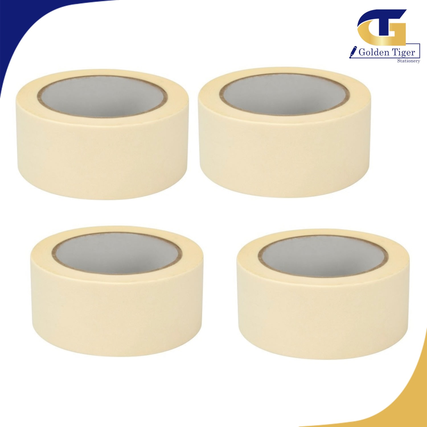 Paper Tape 2"(6pcs/Pkt) | Golden Tiger Stationery Store