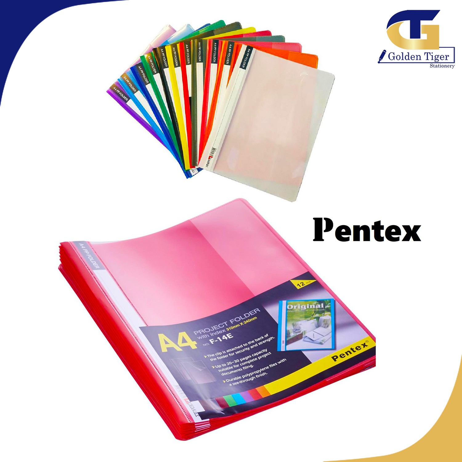 Pentex Office File pcs | Golden Tiger Stationery Store