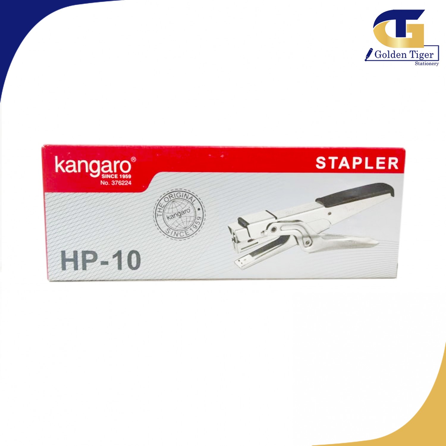 Kangaro Stapler HP-10(376224) (Capacity 10Sheet) | Golden Tiger ...