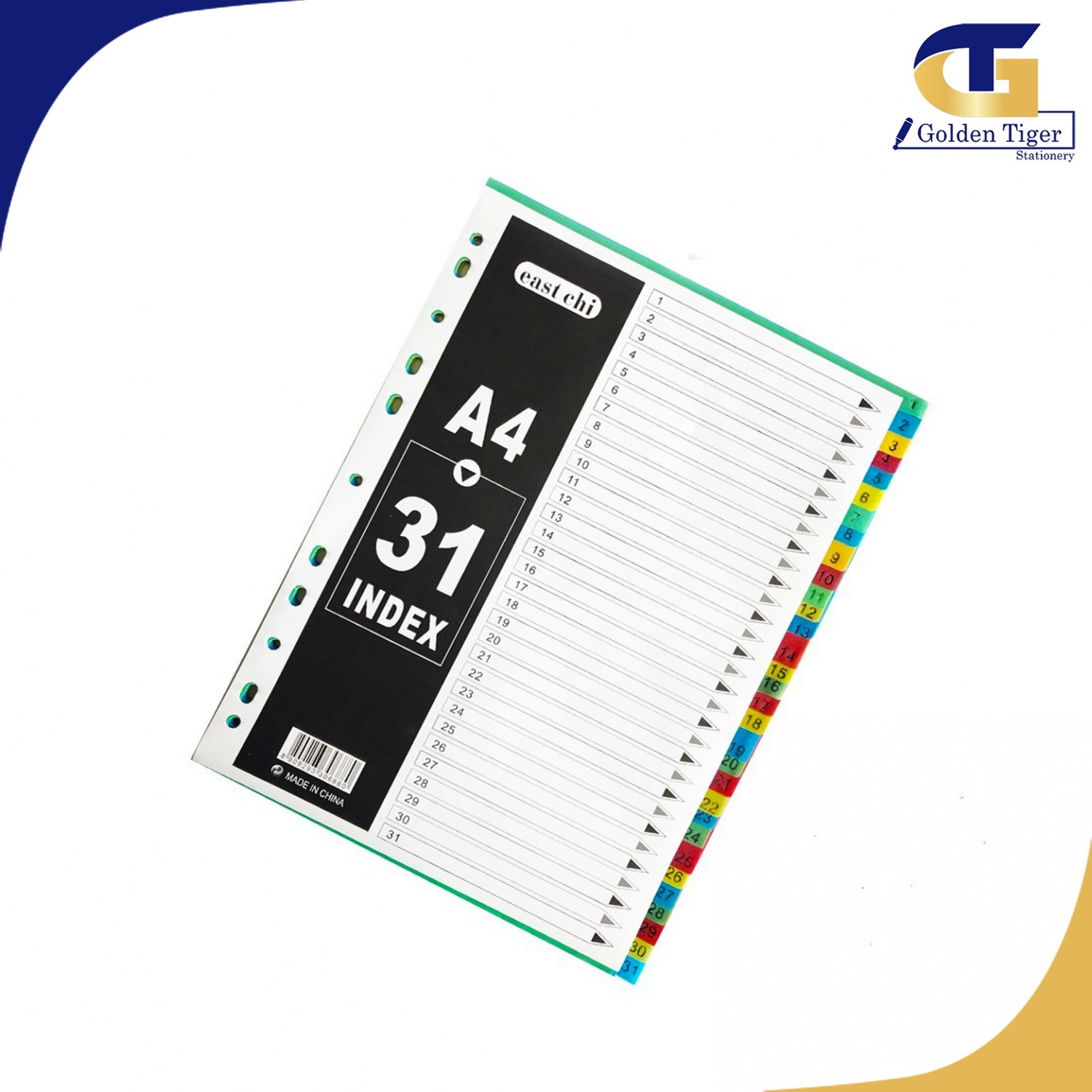 China File Divider 1-31 | Golden Tiger Stationery Store