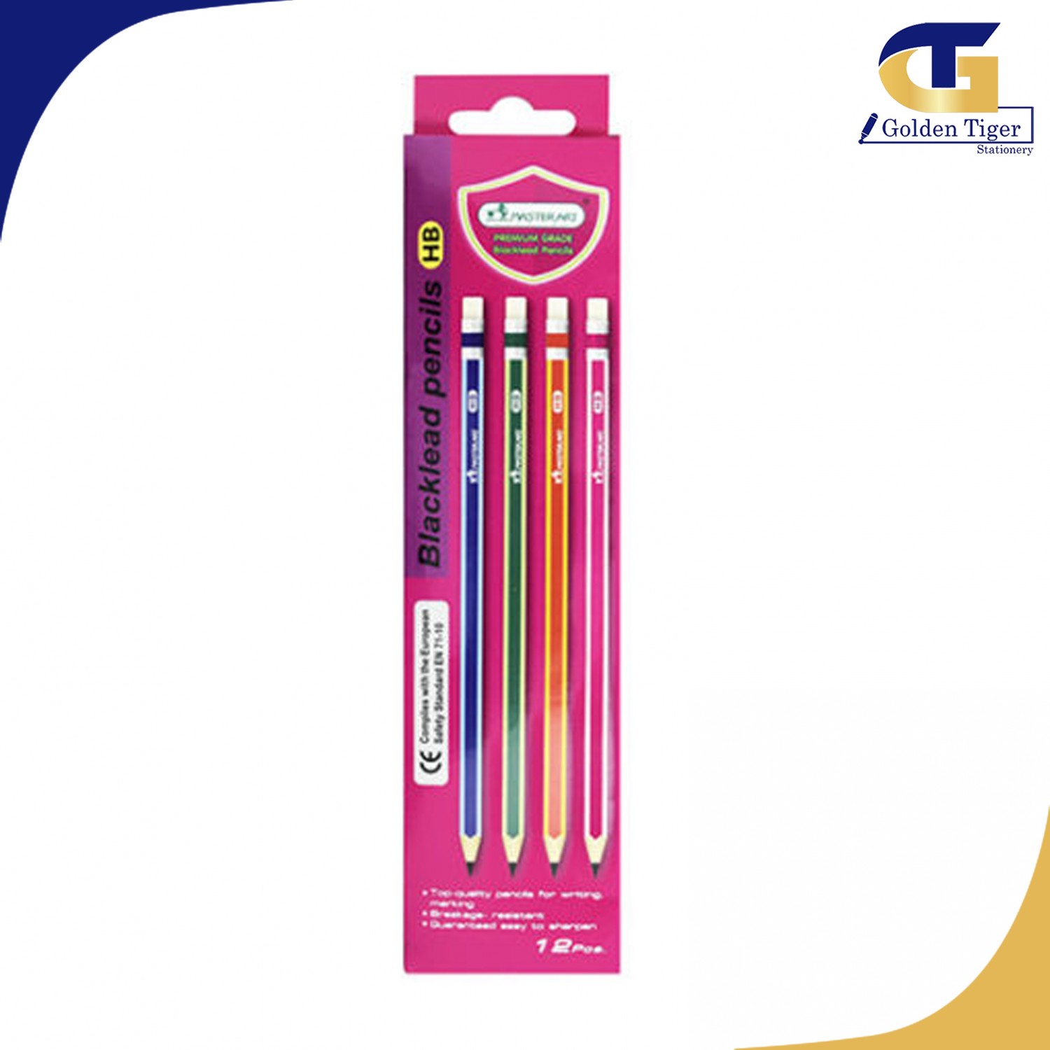 Master Art Pencil 2B 1 Doz | Golden Tiger Stationery Store