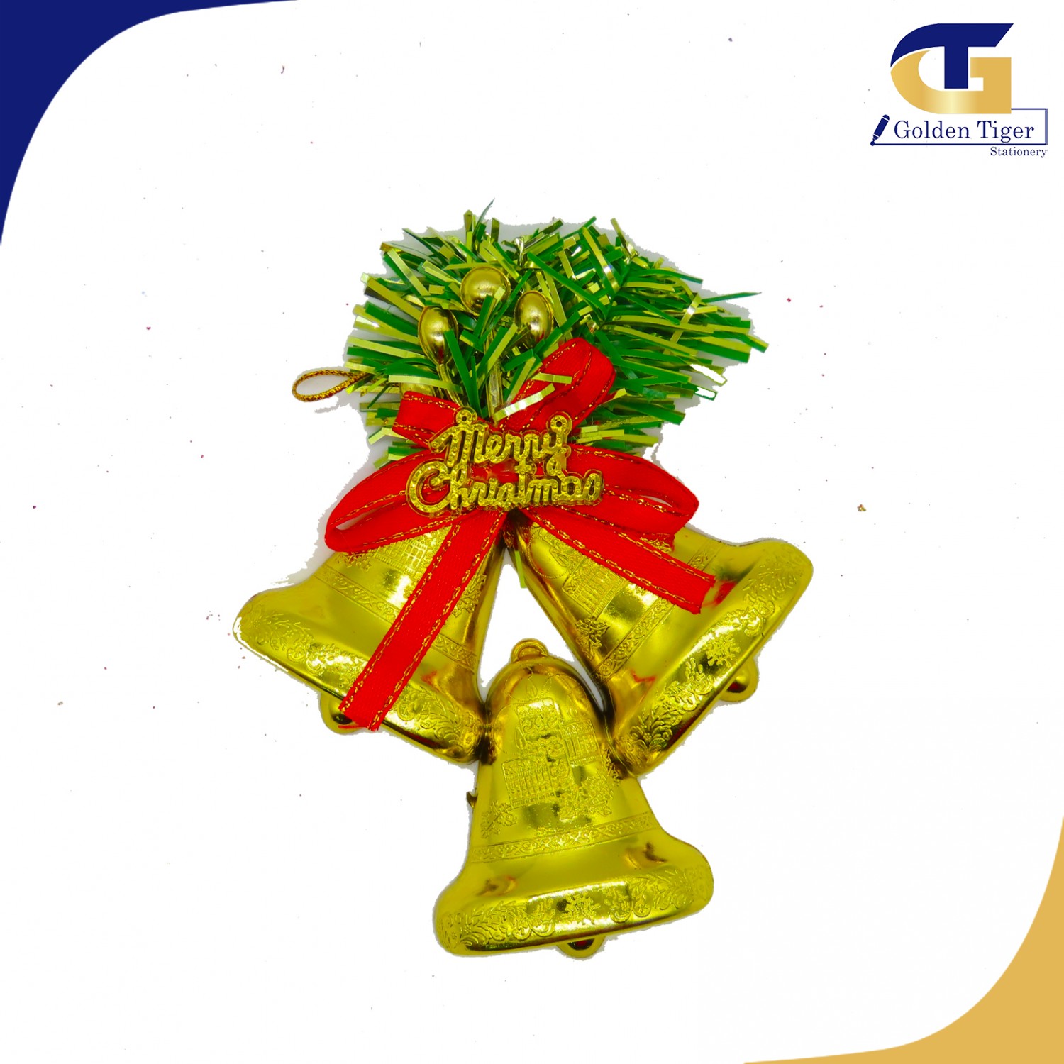 Christmas Accessories 3bells (DC25-170) | Golden Tiger Stationery Store