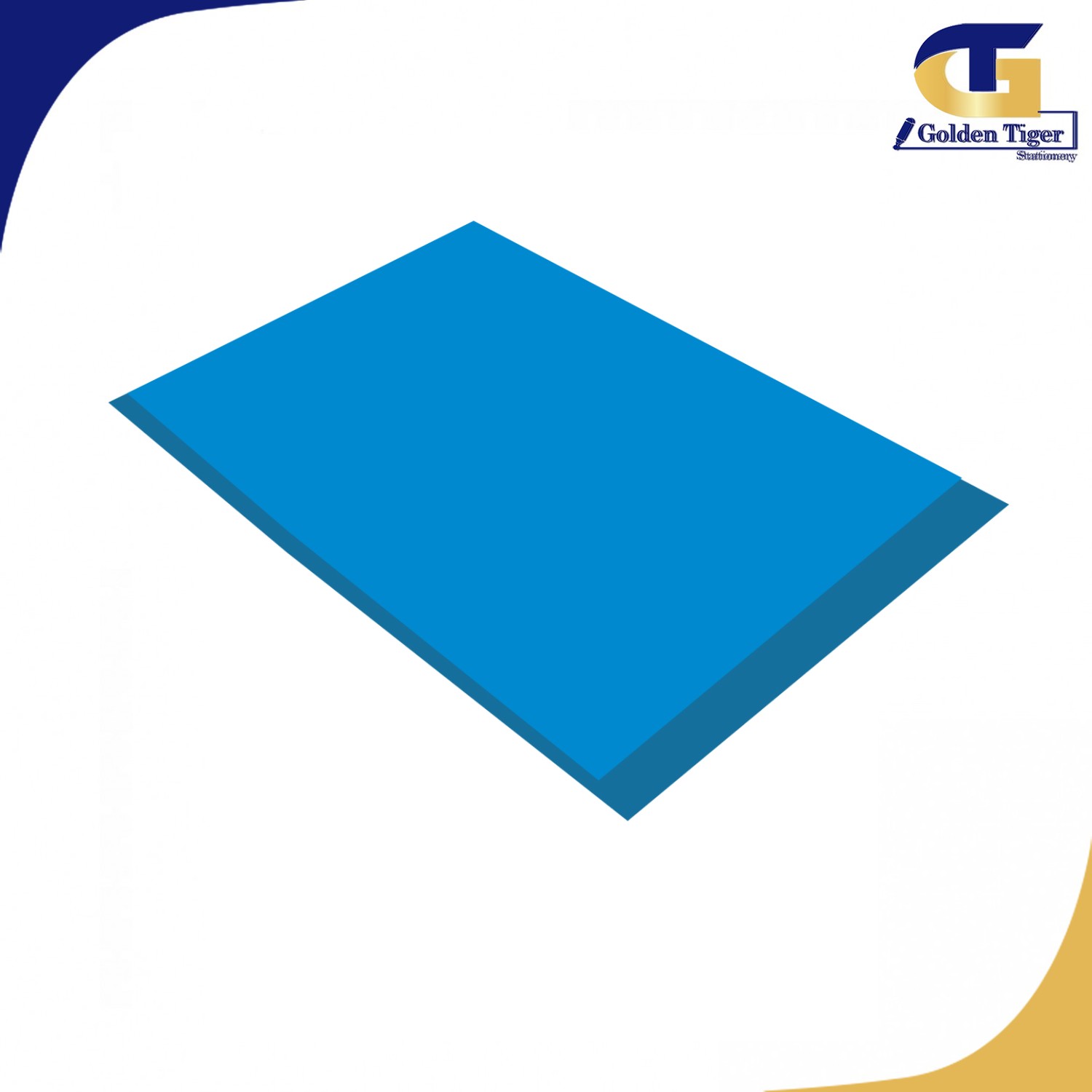 Color Paper A4 (80g ) 500 sheets 220 Turquoise Blue (အပြာရင့်) | Golden ...