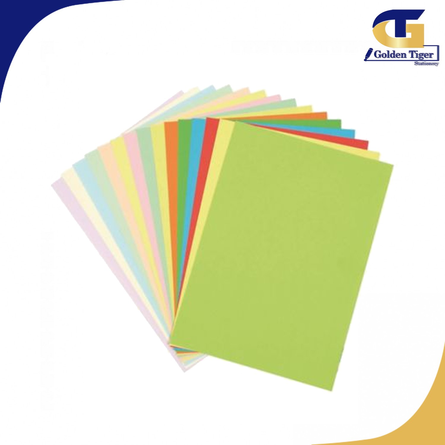 Color Paper A4 (80g ) 500 sheets 150 Peach (မက်မွန်သီးအရောင်) | Golden ...