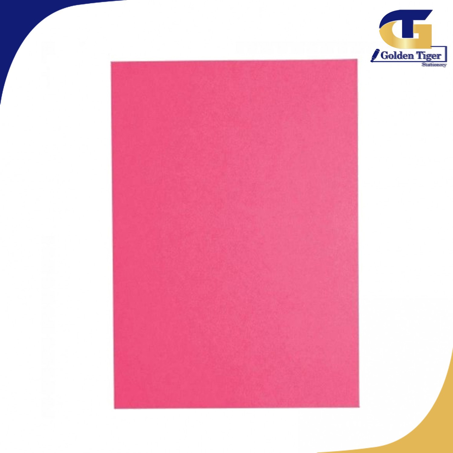 Color Paper A4 (80g ) 500 sheets 350 Cyber Hp Red (ပန်းရောင်အတောက ...