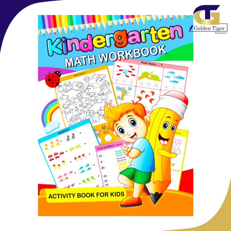 KG Maths Activity Book Golden Tiger Stationery Store KG Maths Activity Book Golden Tiger Stationery Store